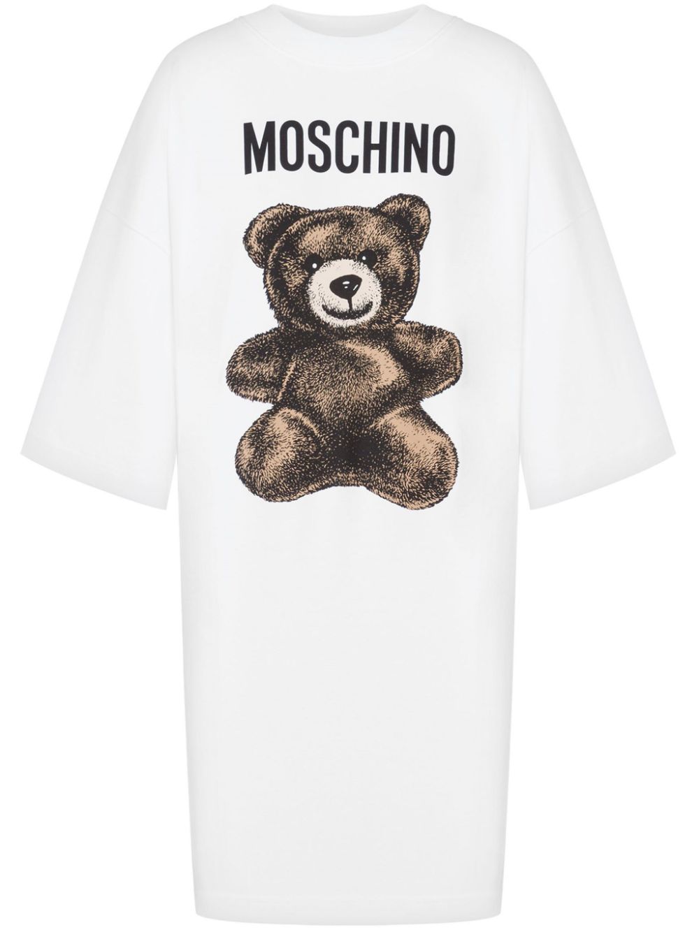 MOSCHINO Mini Teddy-Print Dress