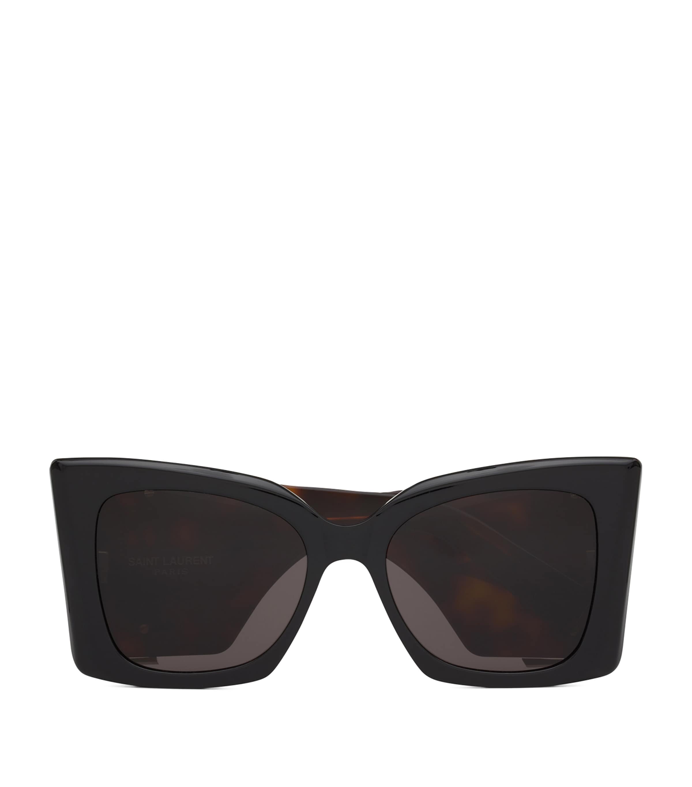 Saint Laurent Paris Oversized Cat-Eye Sunglasses Black Gloss IconicYSL Frame New Saint Laurent SL M94 001 Sunglasses - Best Seller - US main image 4