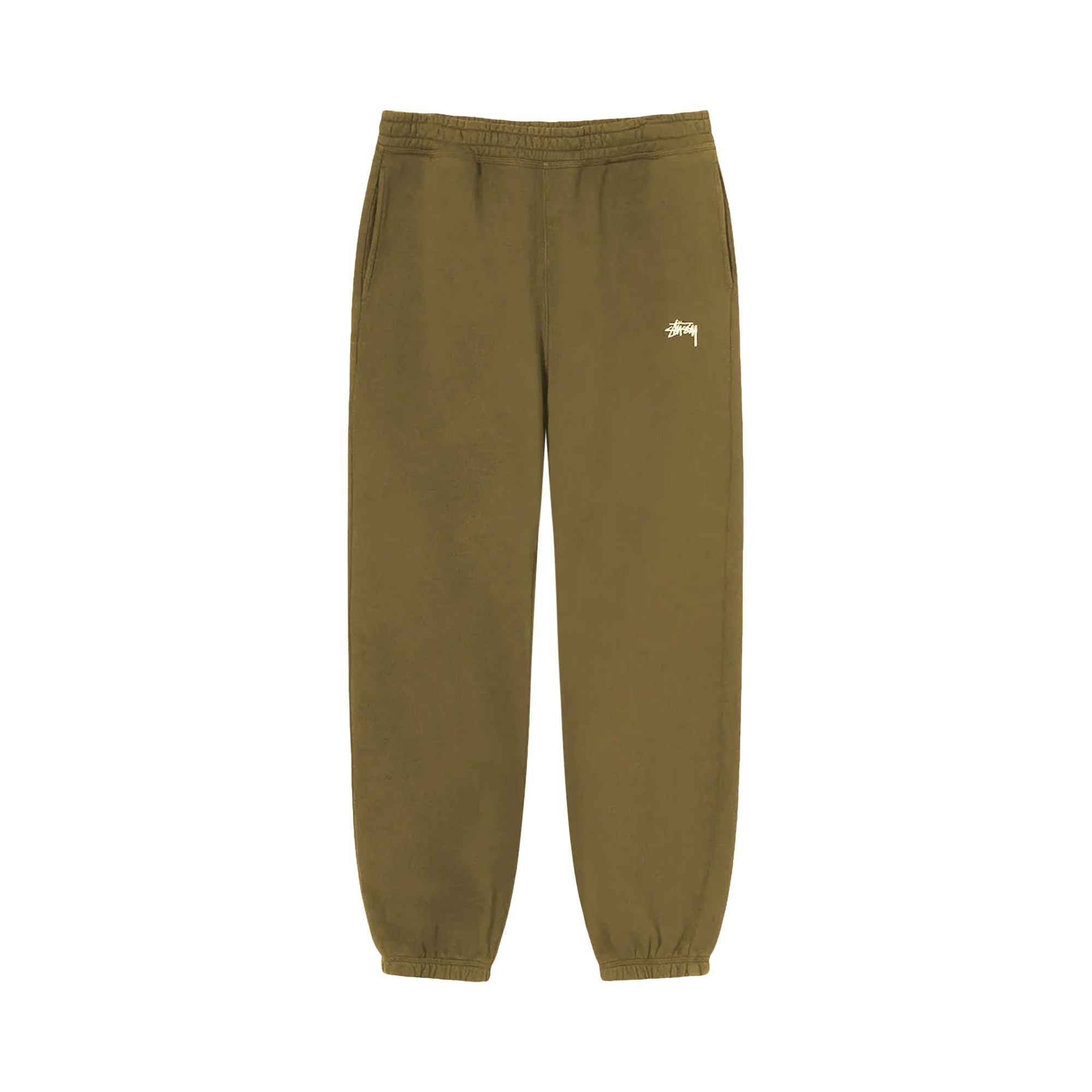 StüSsy Stock Logo Sweatpant 'Olive Green Editorialist
