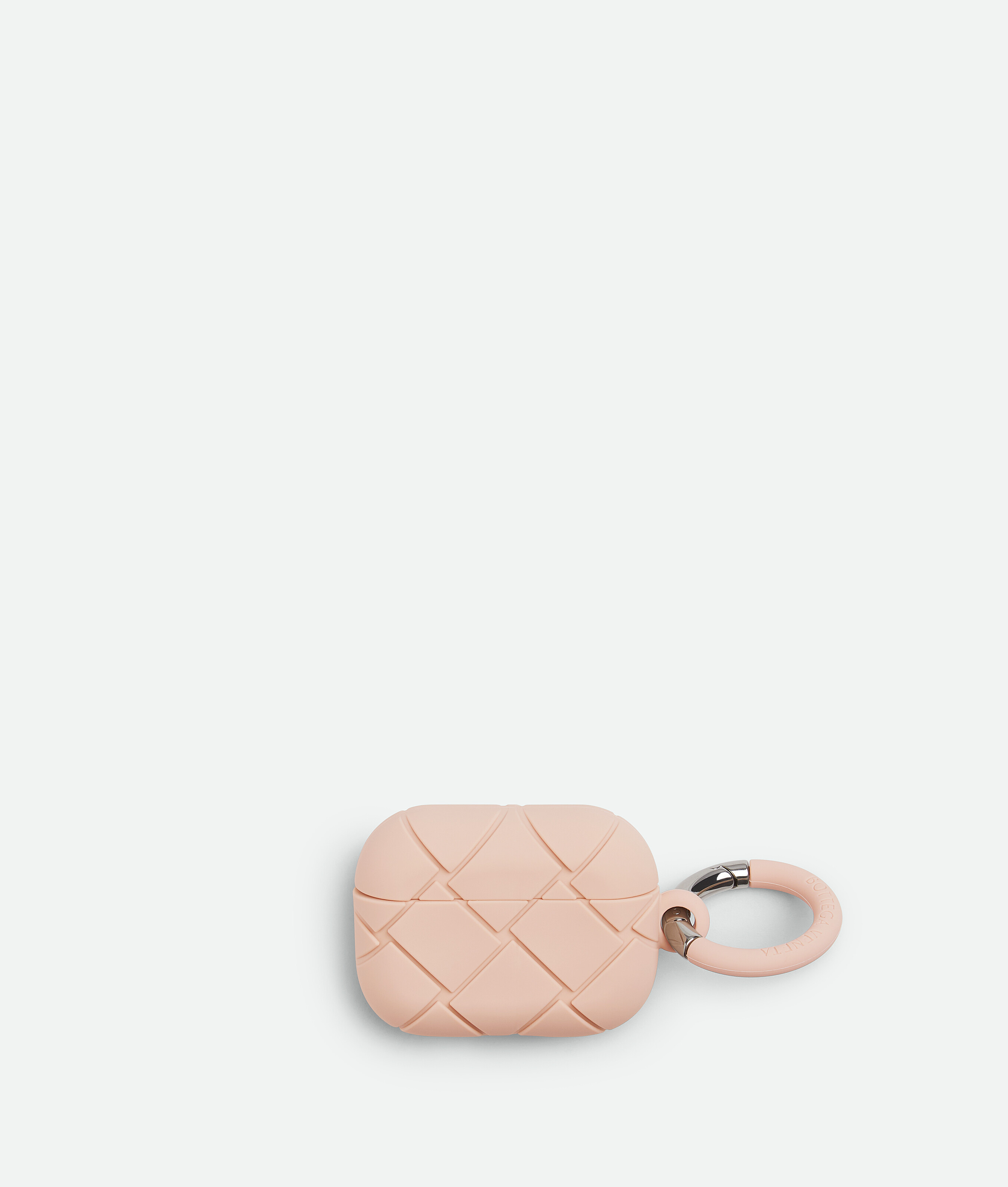 Bottega Veneta Tech Rubber Airpods Pro Case On Hook - Cameo