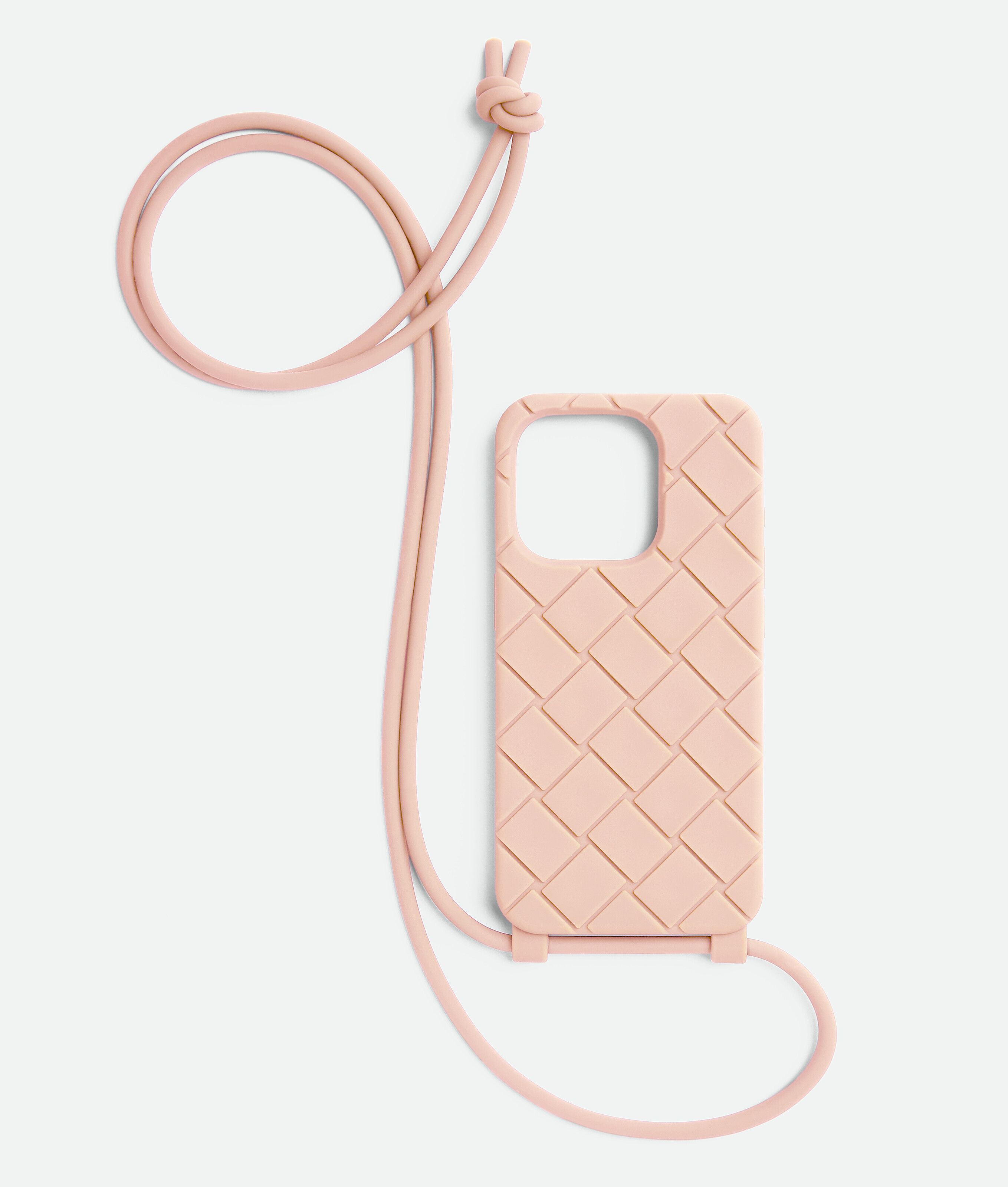 Bottega Veneta Iphone 15 Pro Case With Strap - Cameo | Editorialist