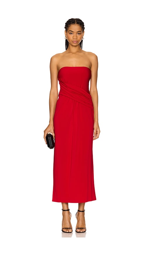 red mini corset dress Ava Presley 47312 Strapless Corset Mini Dress Elegant main image 0
