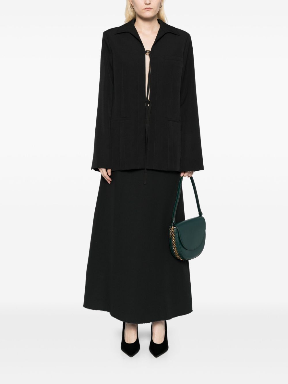 GABRIELA HEARST Gabriela Hearst Darrel Flared Skirt