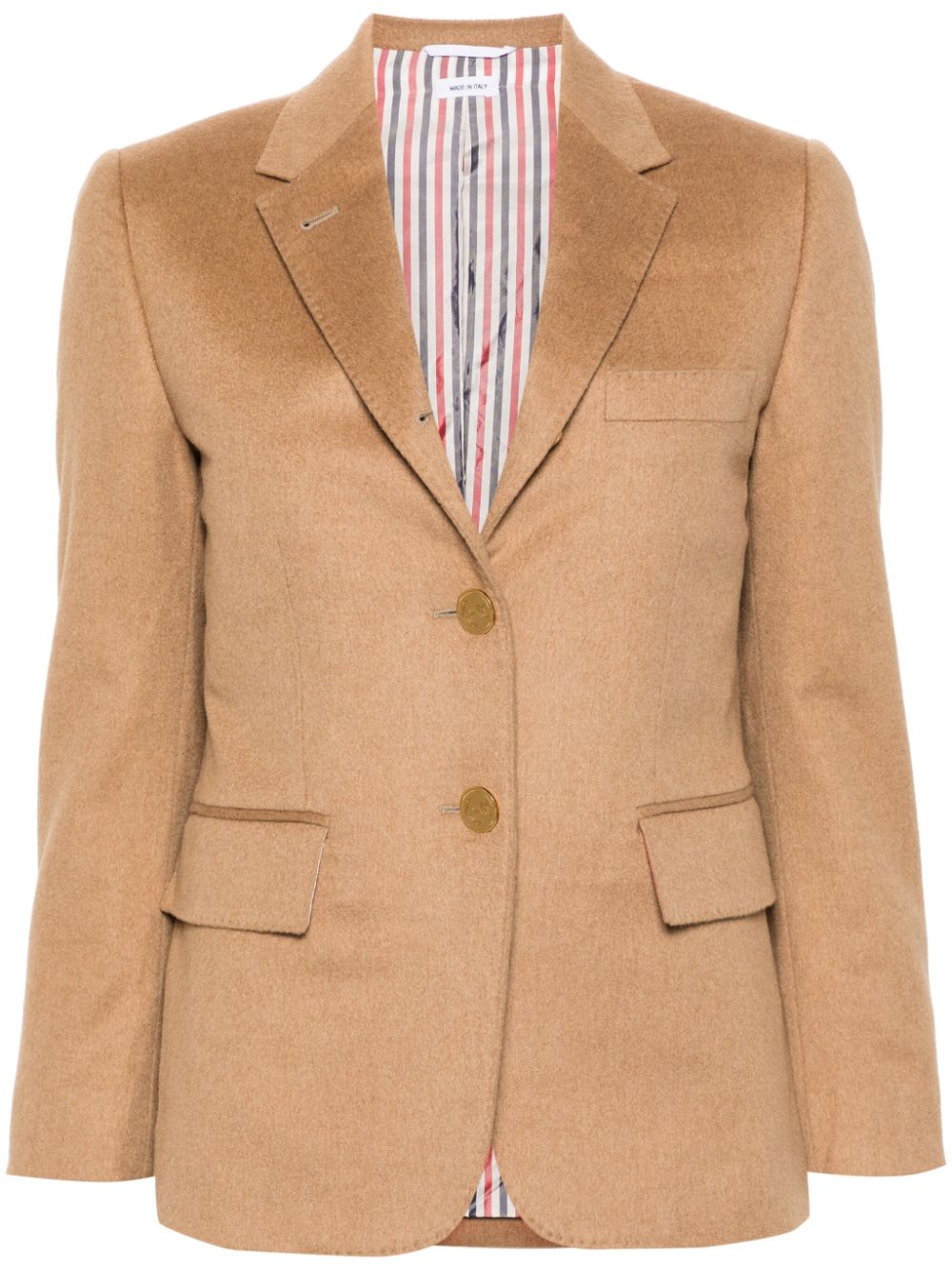 Thom Browne Single-breasted Blazer Brown Editorialist