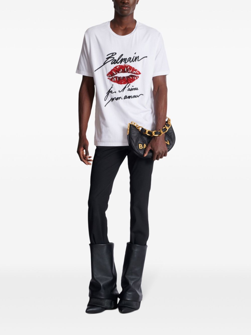 BALMAIN love letter t-shirt