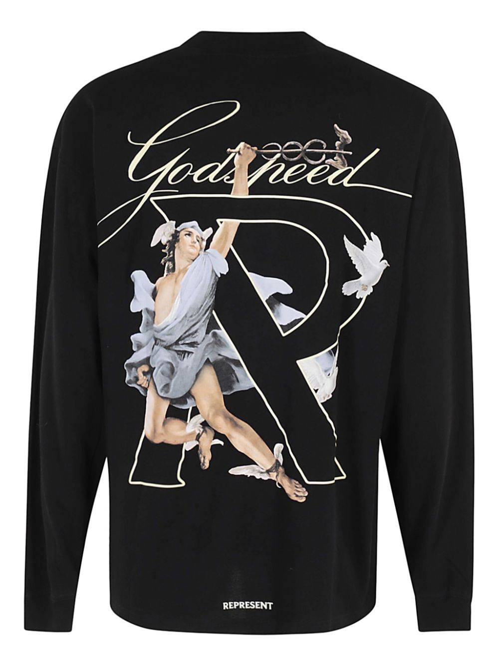 Represent Hermes T-Shirt - Black | Editorialist