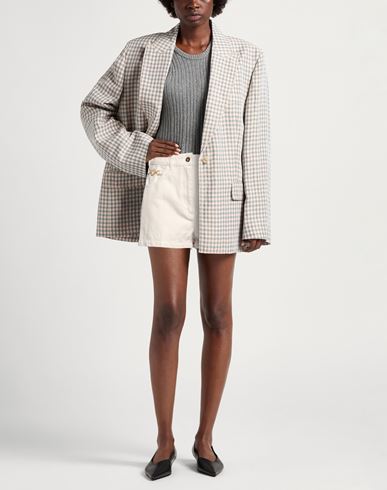 PATOU Denim Shorts with Appliqués
