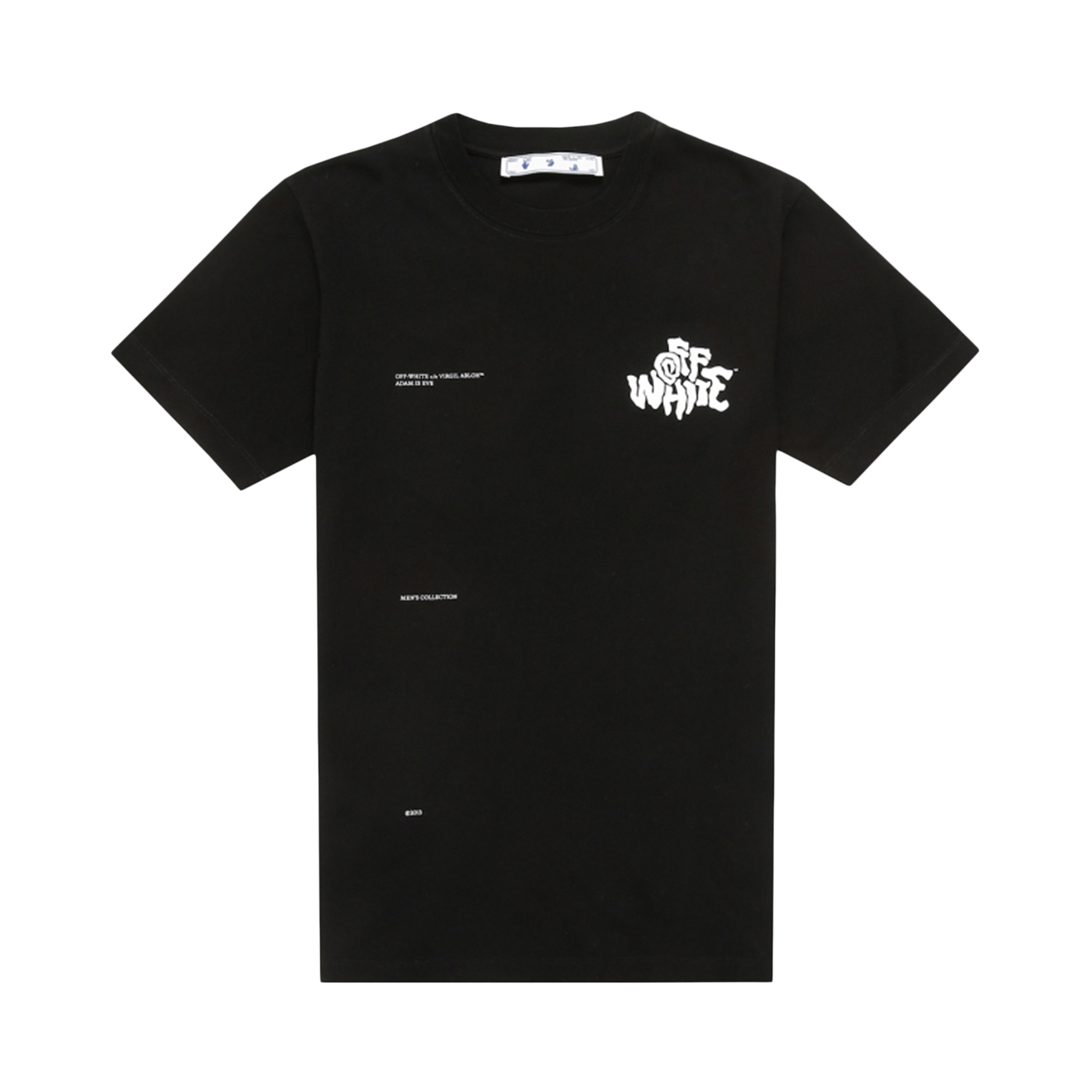 Off-White New Logo Slim Tee - Black | Editorialist