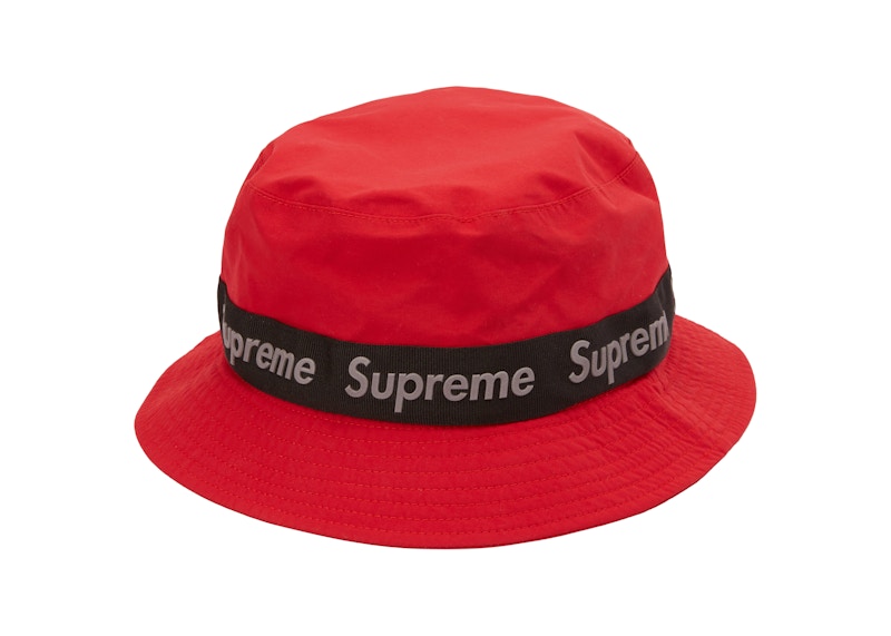 Supreme Taped Seam Crusher Hat - Red | Editorialist
