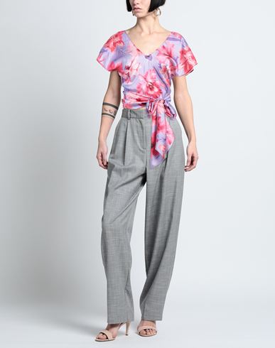 PINKO PINKO Floral Print Wrap Top