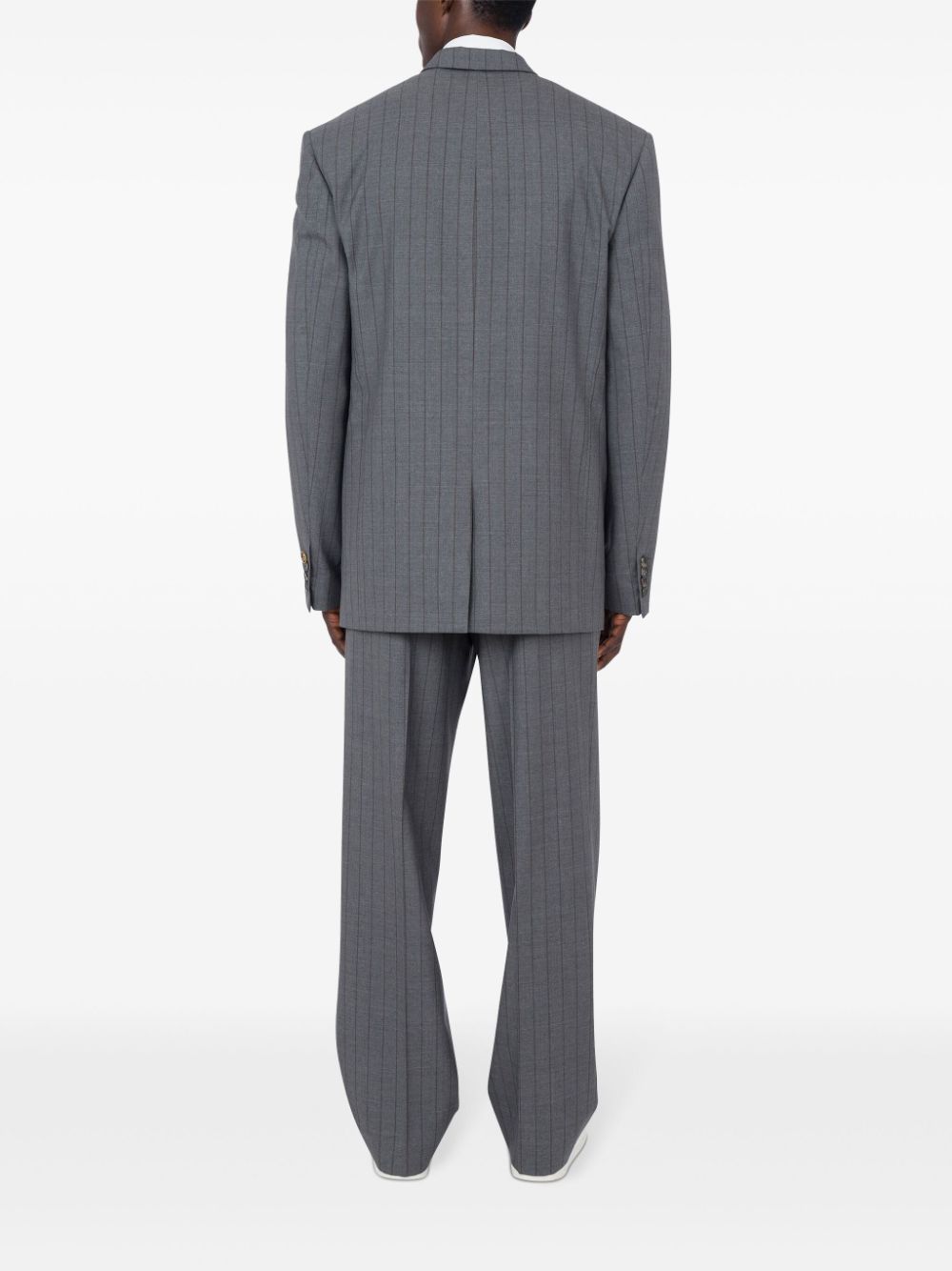 Supreme Lightweight Pinstripe Suit - Black Pinstripe