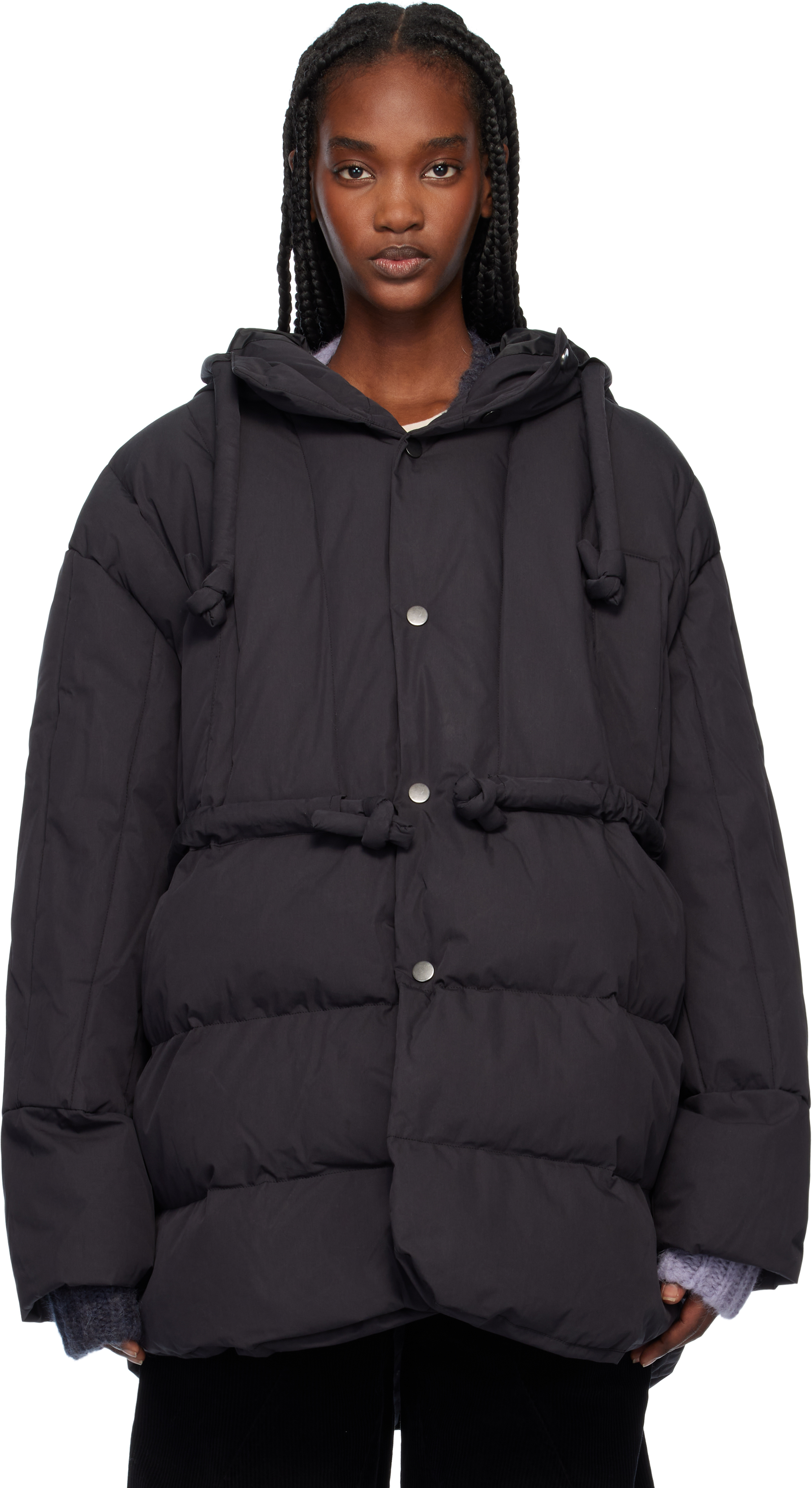 Henrik Vibskov Puff Puffer Jacket In Black - 43% Off | Editorialist