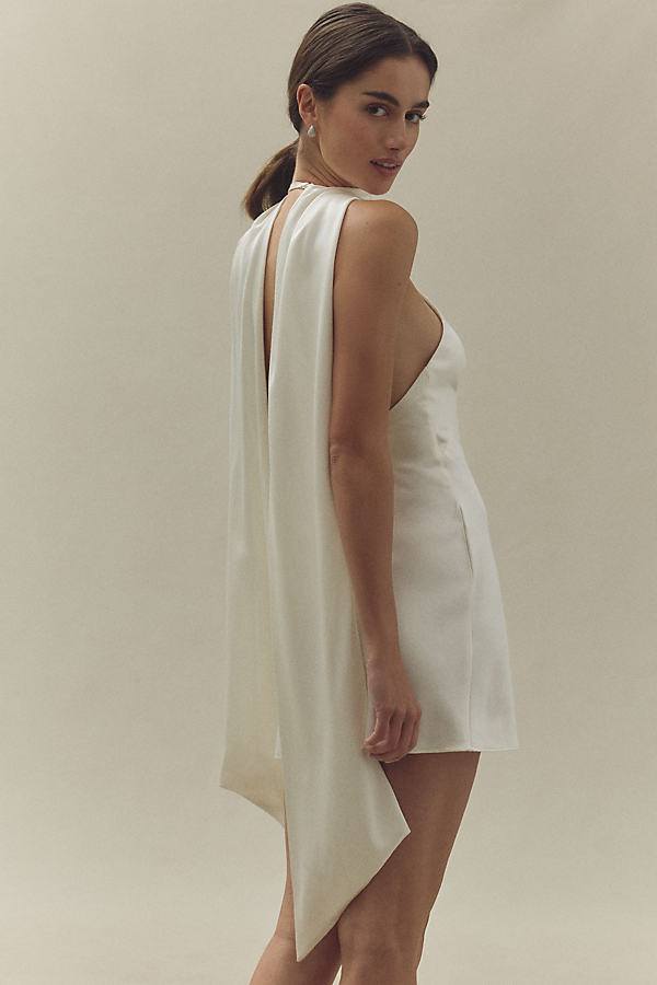 lucile halter dress significant other Sash Mini - White Springoween