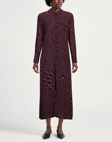 PINKO PINKO Crepe Midi Shirt Dress