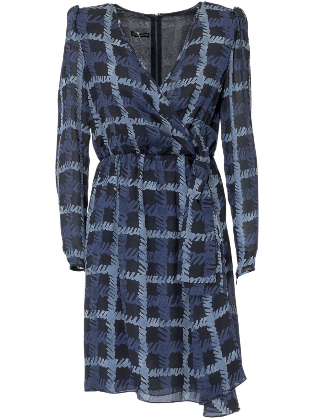 EMPORIO ARMANI Emporio Armani Check-Pattern Dress