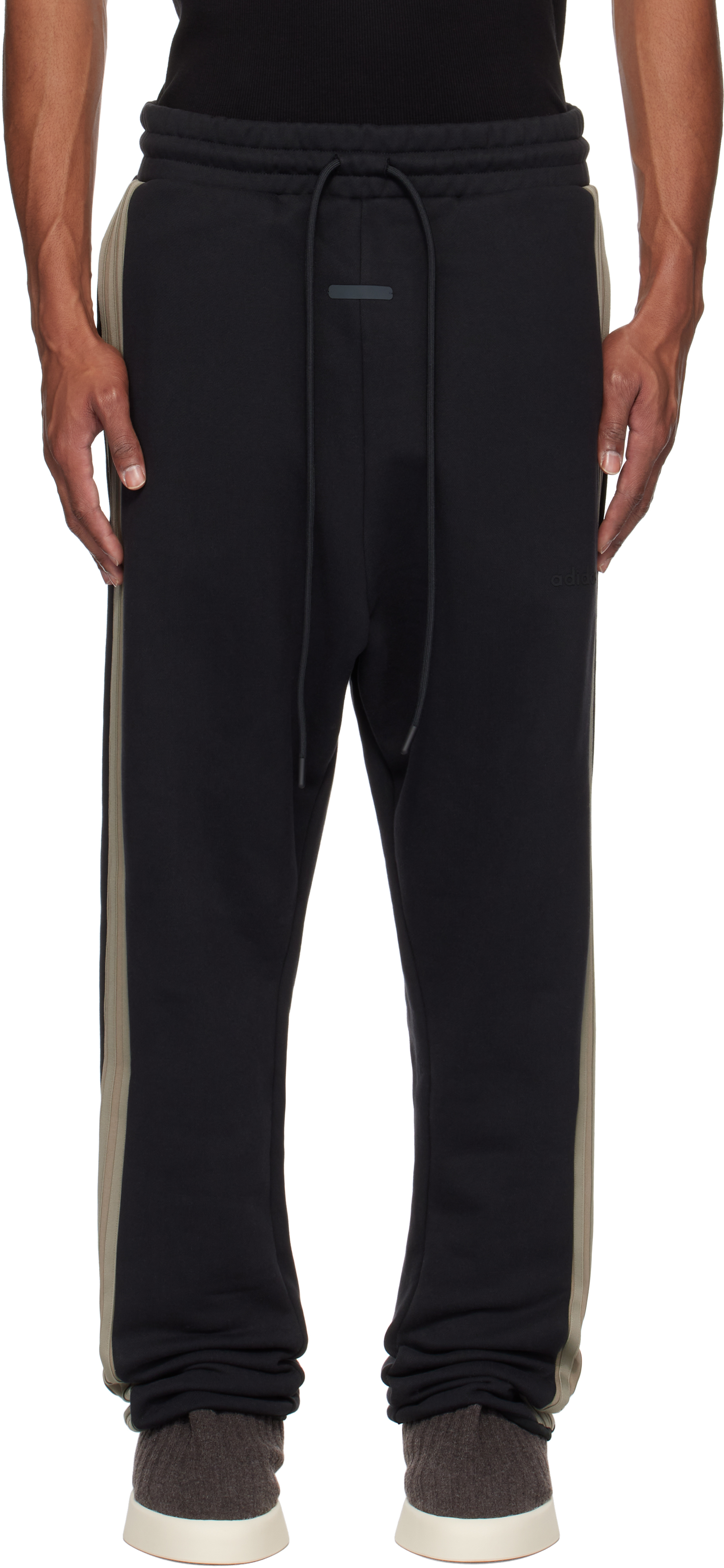 Fear Of God Athletics Black Adidas Originals Edition Heavy Fleece