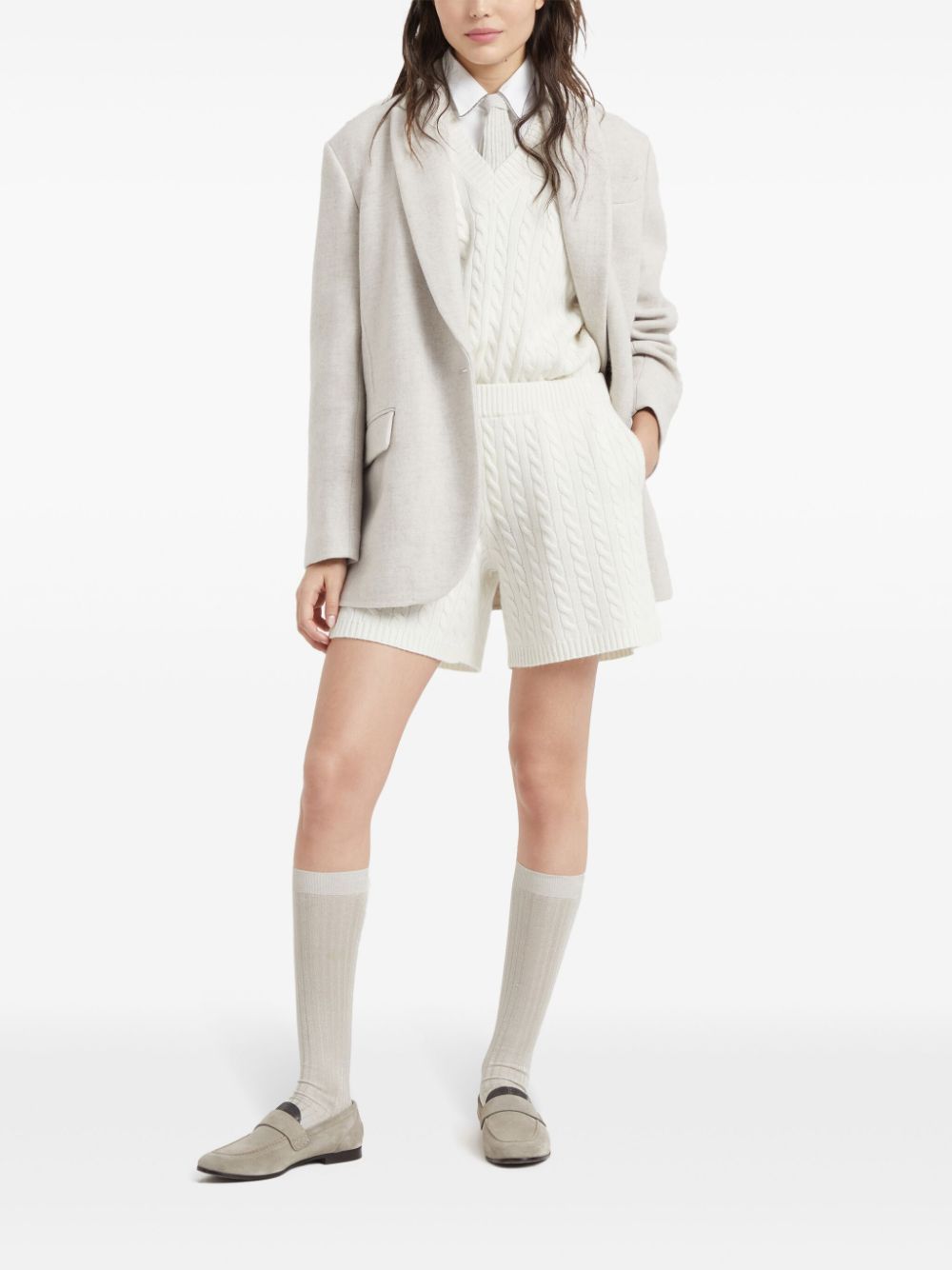 BRUNELLO CUCINELLI Brunello Cucinelli Logo-Patch Vest