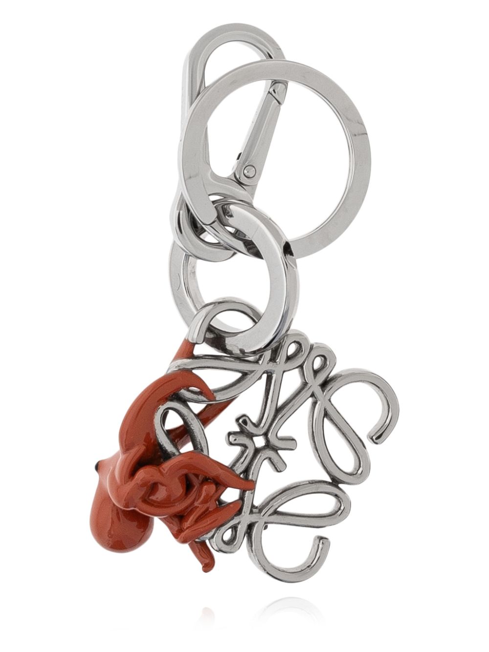 Loewe Octopus Anagram Keyring - Silver | Editorialist