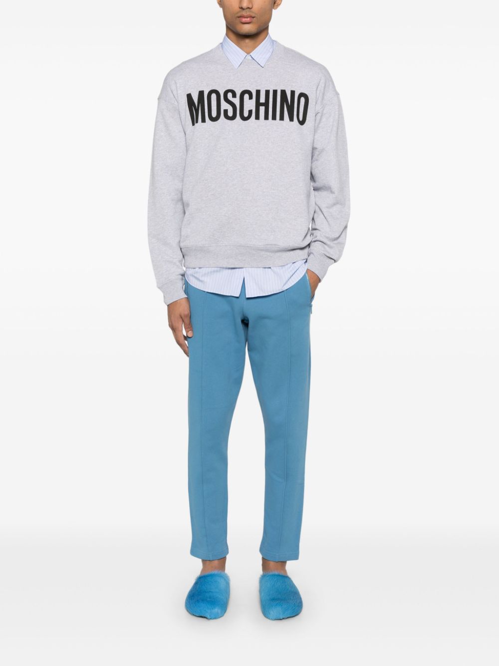 MOSCHINO Raised-Seam Trousers
