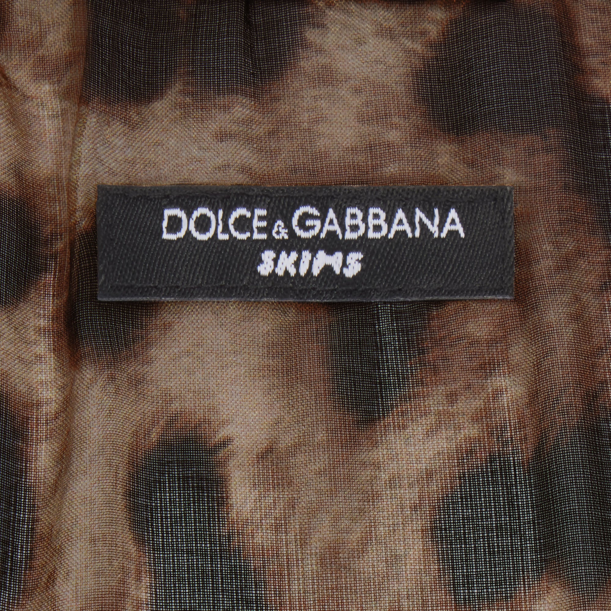 knee length dresses for ladies Dolce & Gabbana x Skims Leopard-Print Bodycon Mini Dress main image 1