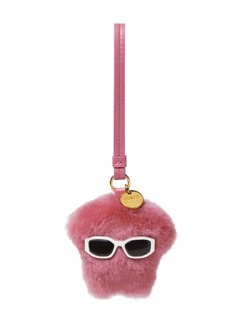 Versace Medusa Fluffy Charm - Pink - 51% Off | Editorialist