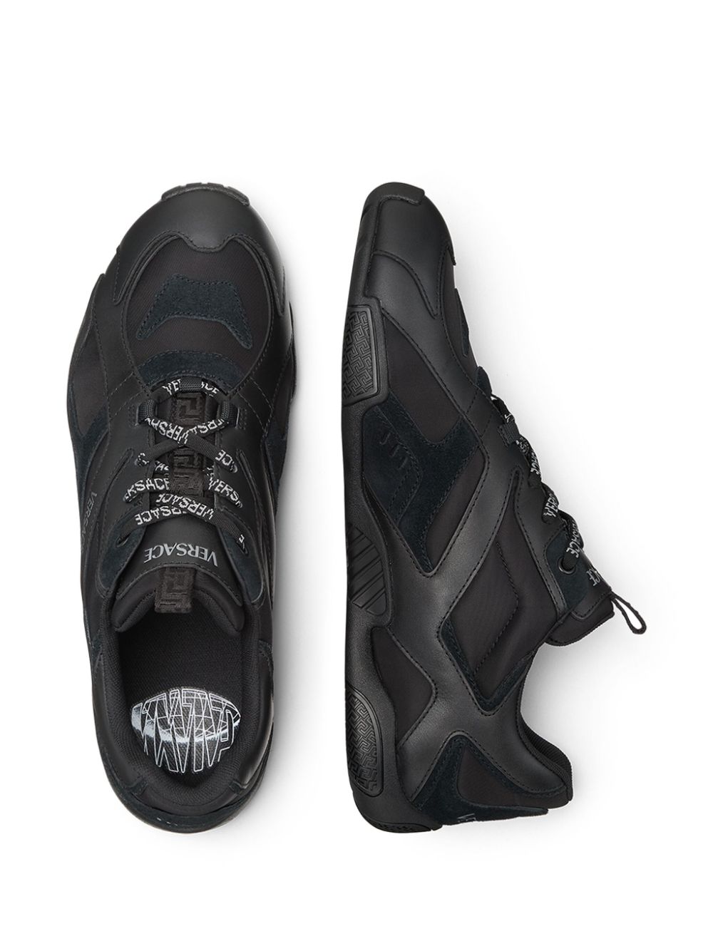 Versace Galaxia Sneakers - Black, image size:1000x1334