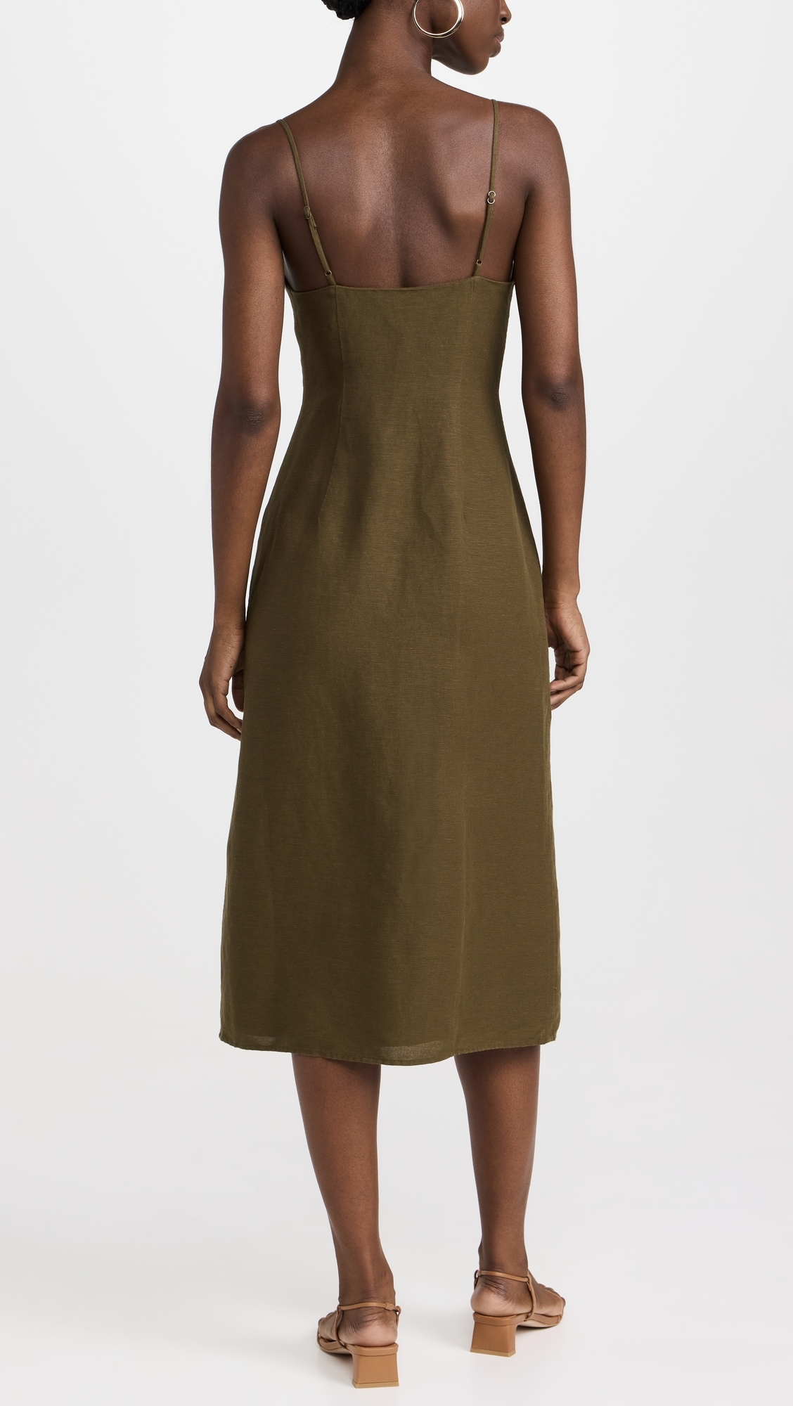 light green sage dress Jai Jacquard Dress in Sage
