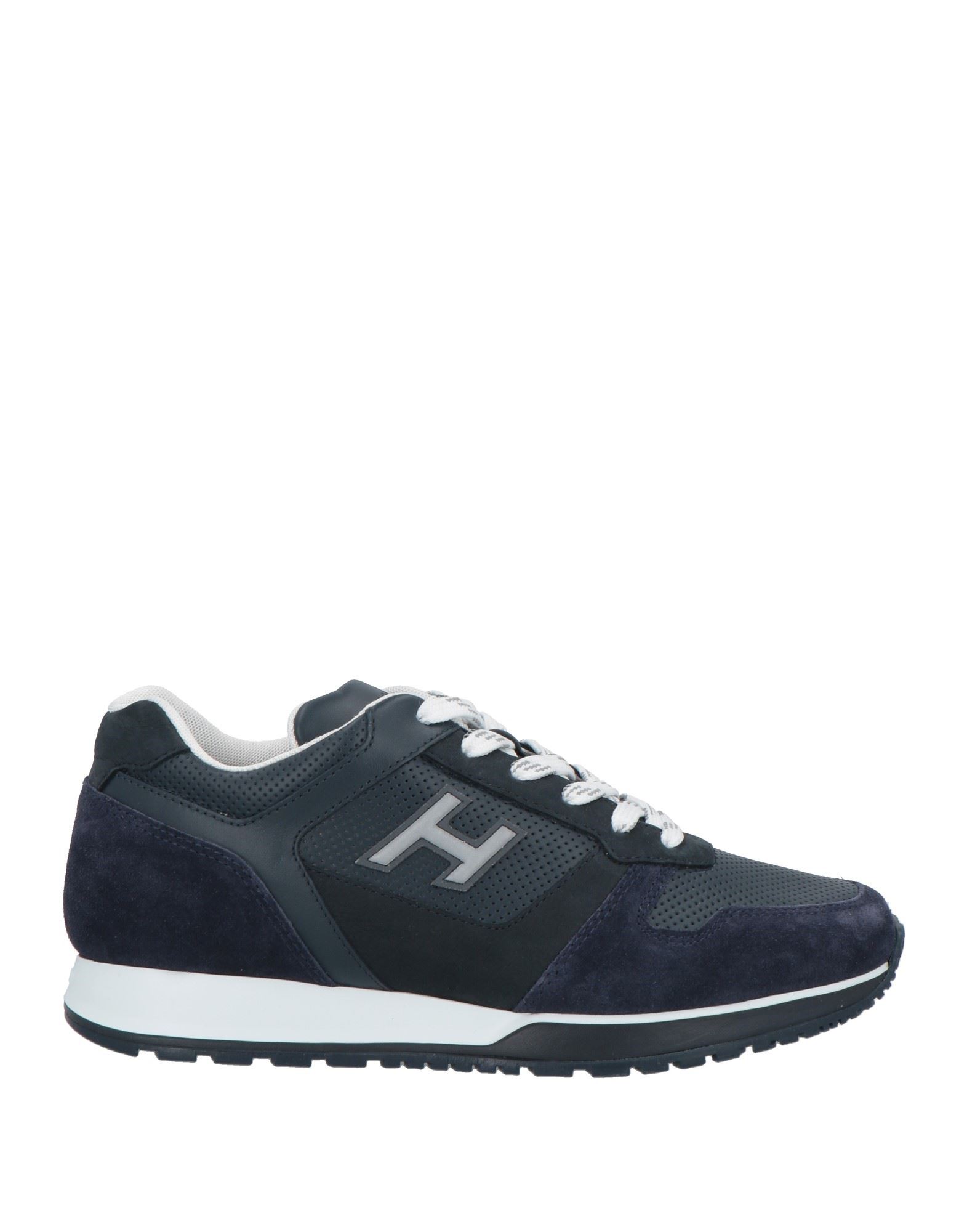 Hogan Leather Sneakers In Blue 55% Off Editorialist