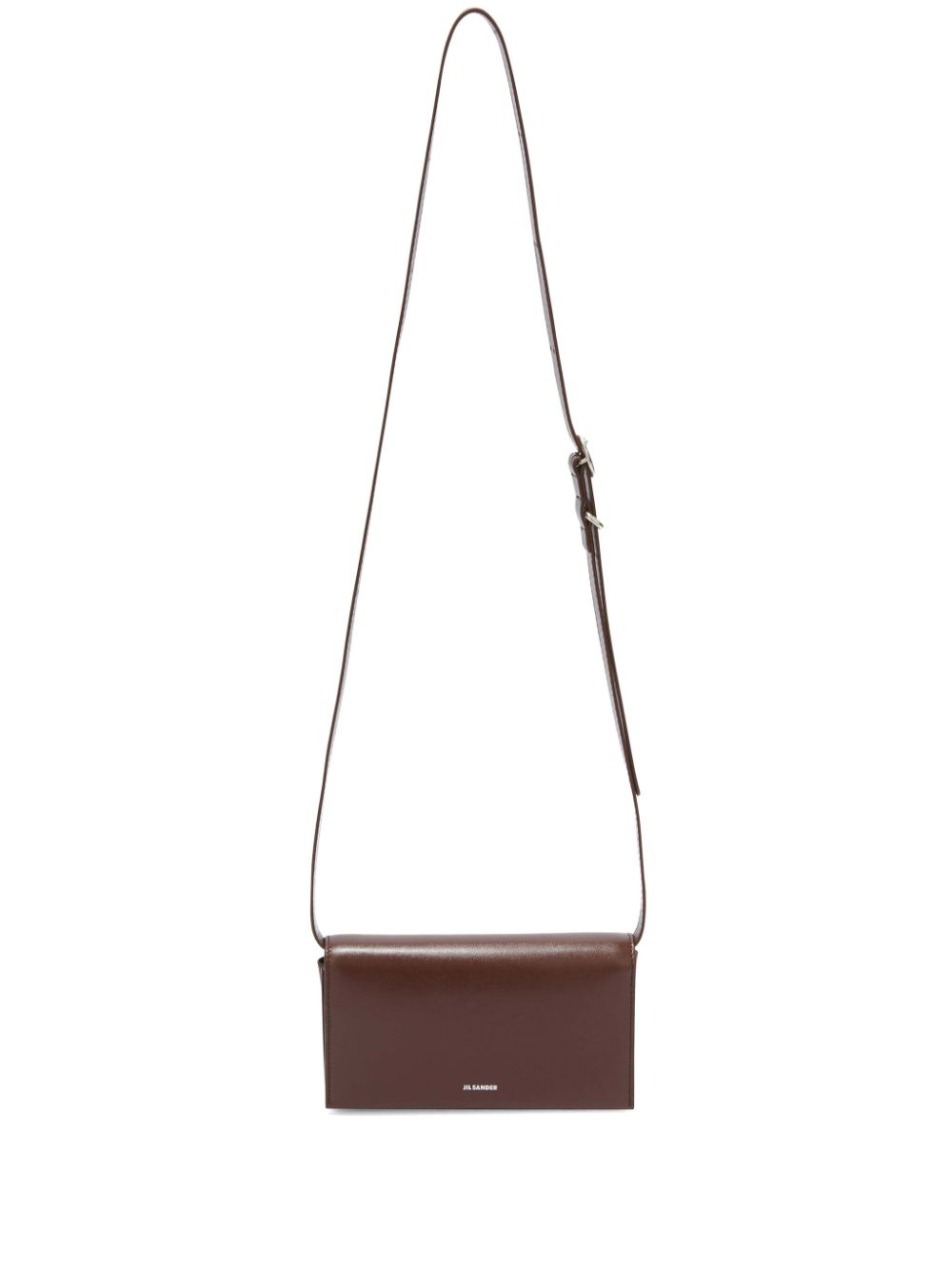 Jil Sander All-Day Crossbody Bag - Brown | Editorialist