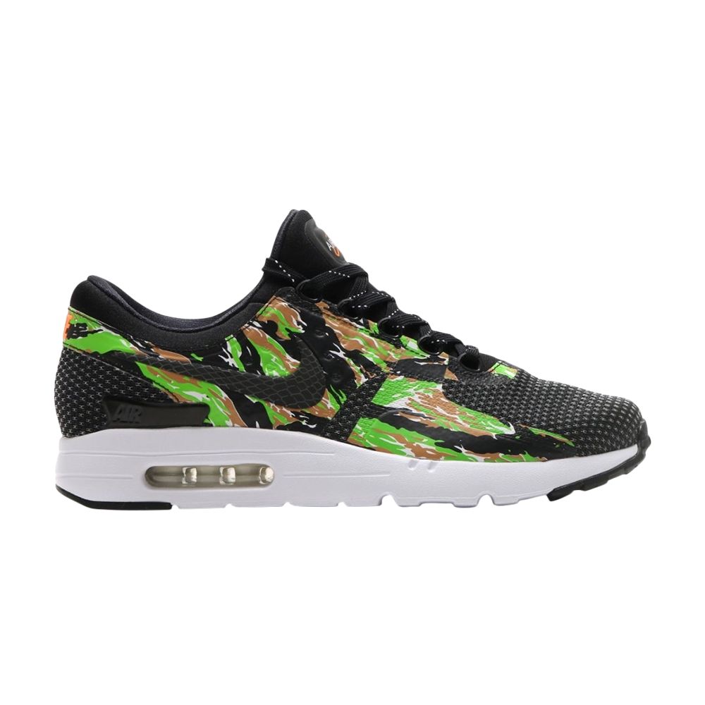 Nike Atmos X Air Max Zero Id 'Tiger Camo' Sneaker In Black