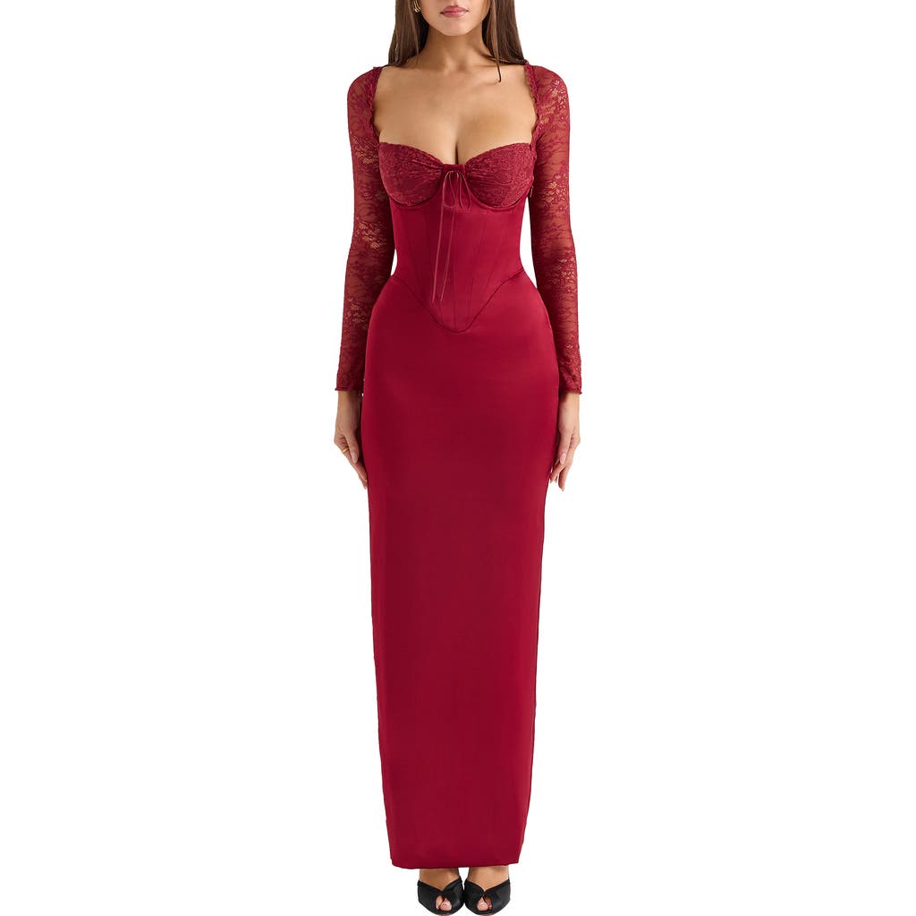 hot pink prom dress corset top Ladivine CW301 Prom Dress - Hot Pink main image 1