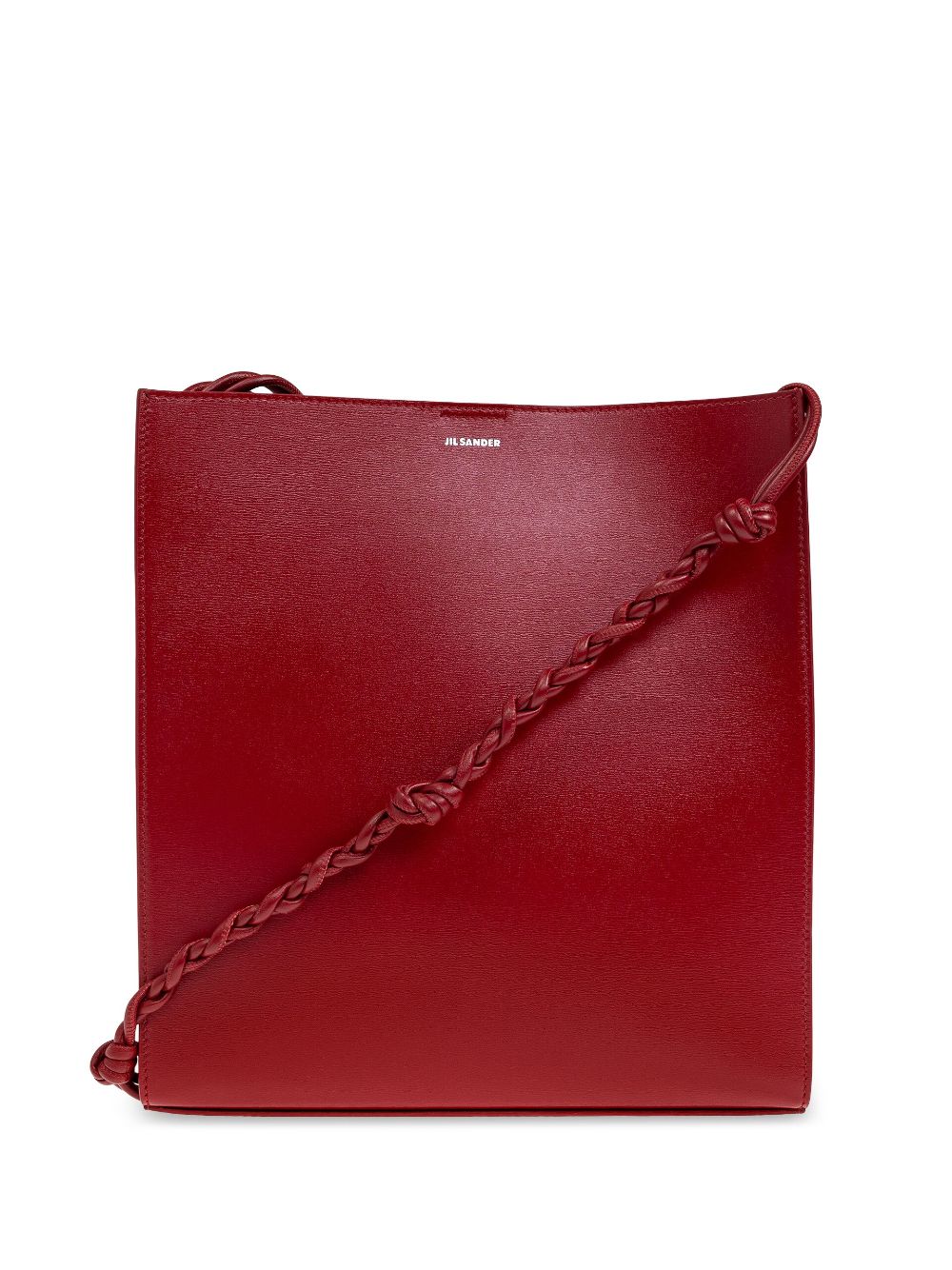 Jil Sander Medium Tangle Shoulder Bag - Red | Editorialist