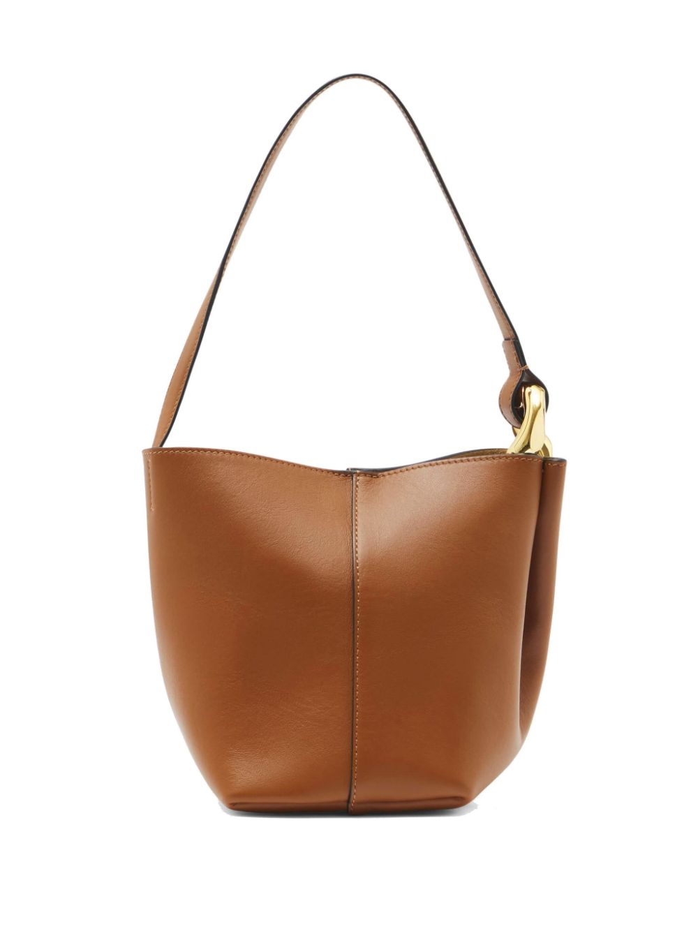 Jw Anderson Small Corner Bucket Brown 31% Off Editorialist