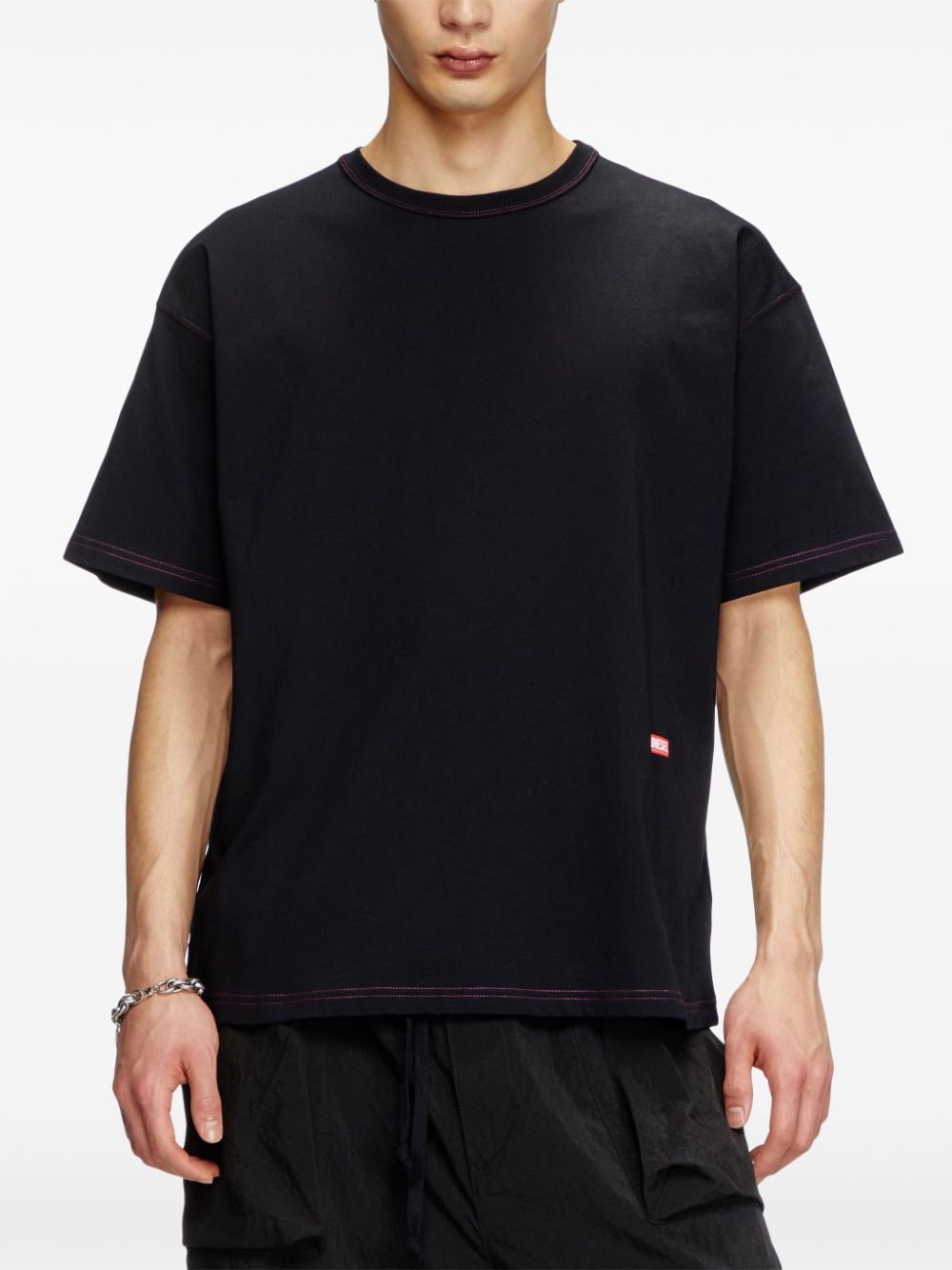 DIESEL18SSシャツ☆黒 Buy DIESEL® T-boxt-r18 T-shirt - Black At 21% Off | Editorialist