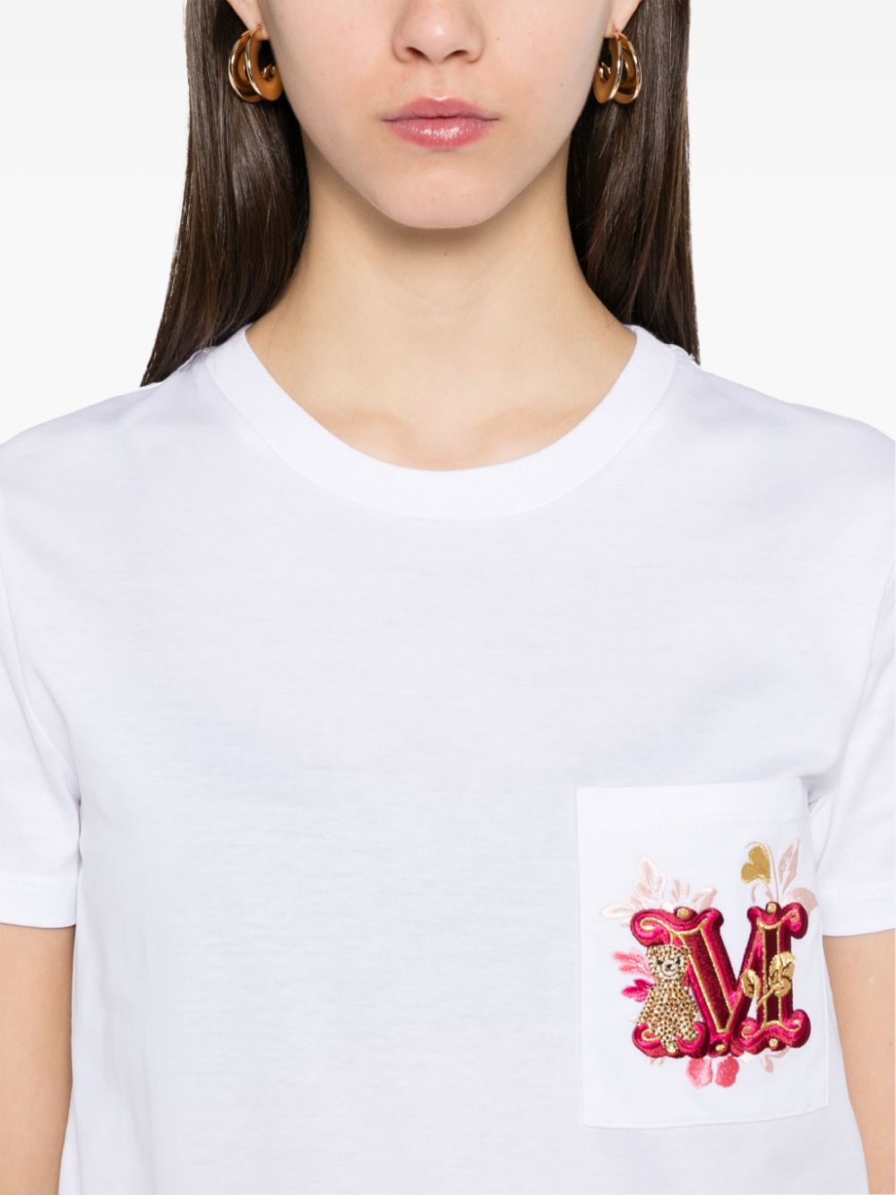Max Mara Nunzio Cotton T-Shirt In White - 48% Off | Editorialist