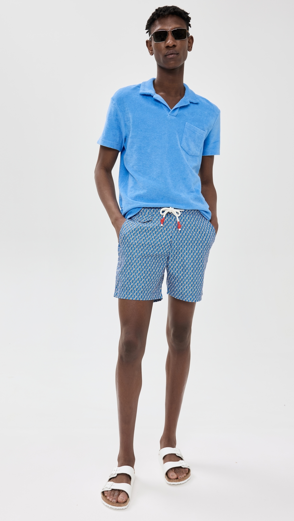 ORLEBAR BROWN terry polo
