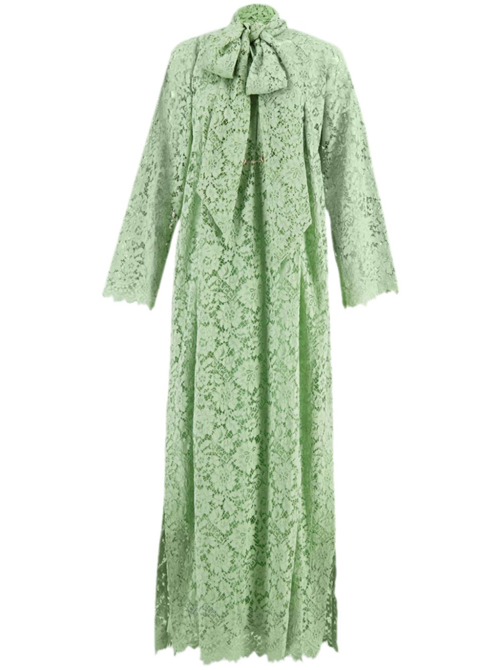 Bag Gucci Green Lace Dress Gucci Guipure Lace Long Dress Green Editorialist