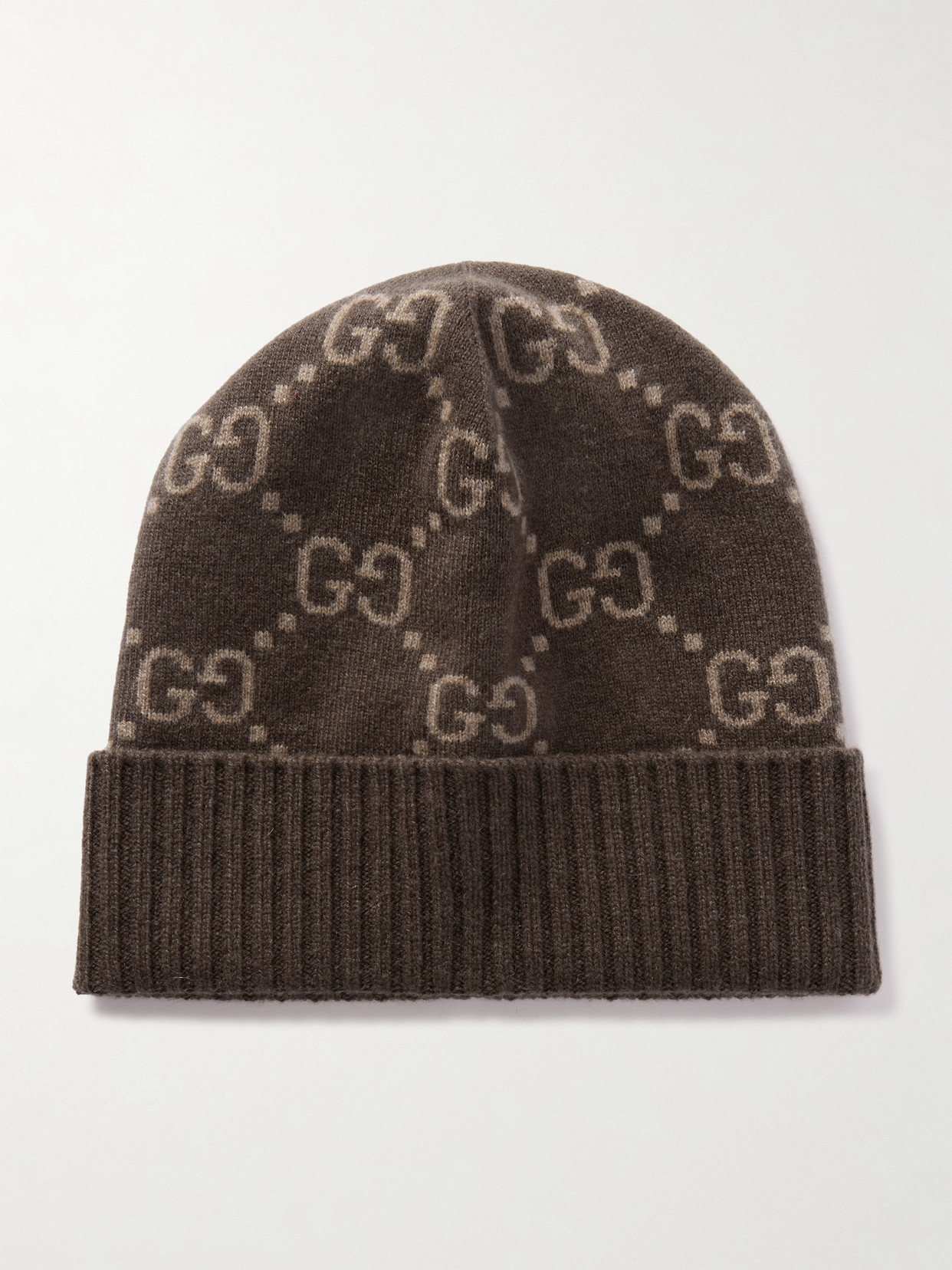 Gucci Gg Crystal-Embellished Wool Beanie - Black | Editorialist