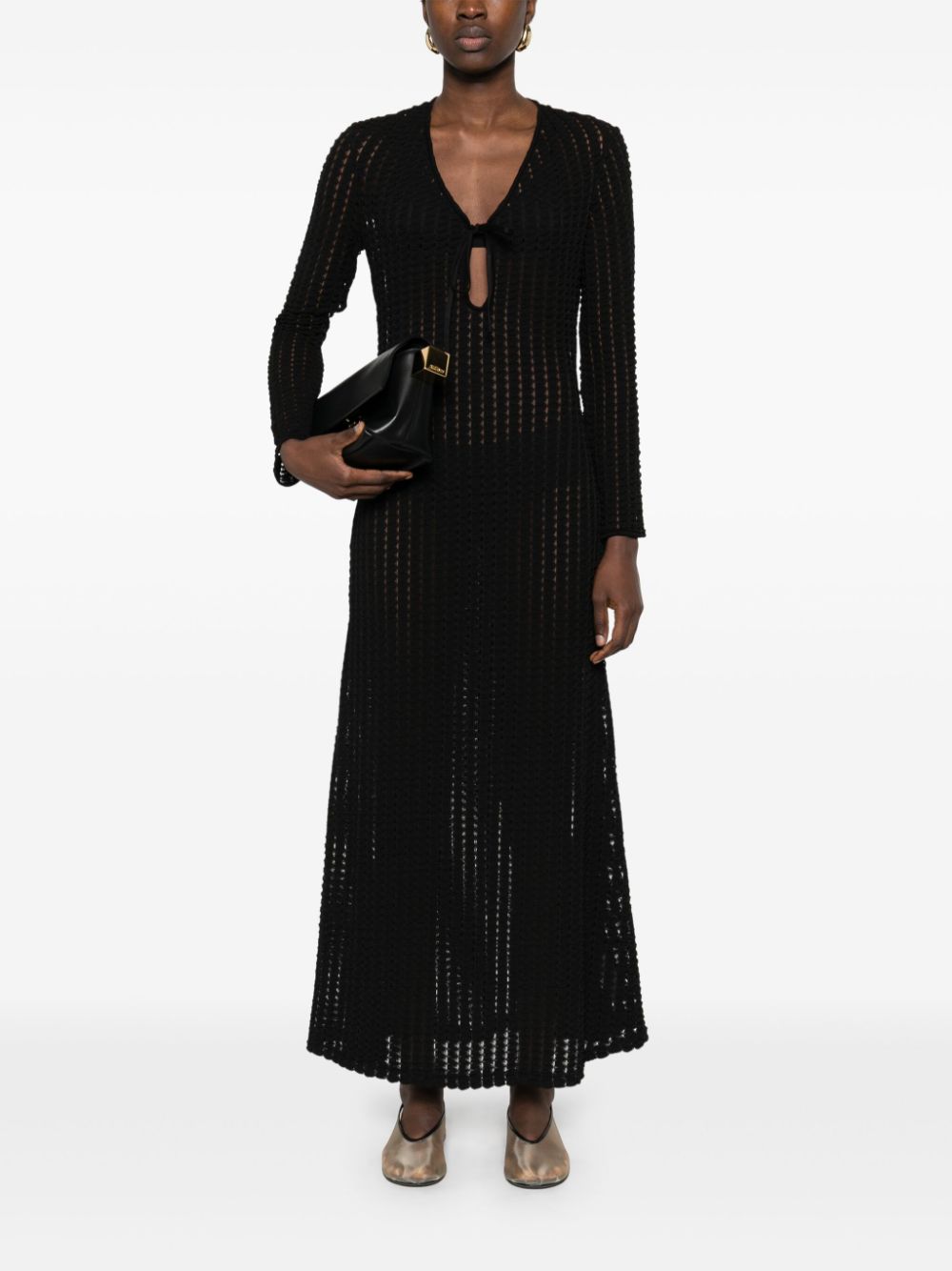 simkhai black dress SIMKHAI - Crissy Dress