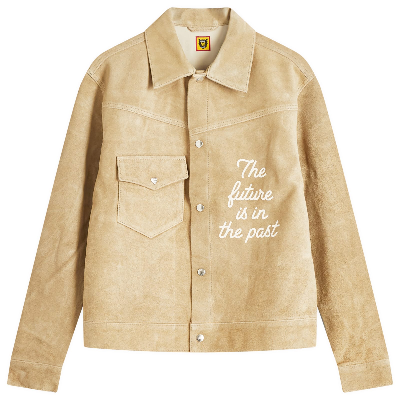 ジャケット・アウター HUMAN MADE SUEDE LEATHER JACKET Human Made Suede Leather Jacket - Beige | Editorialist