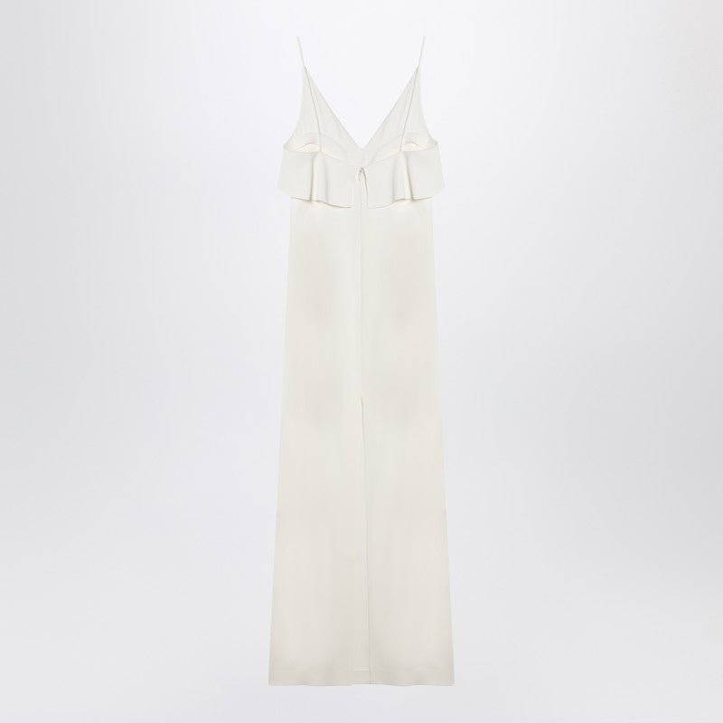 navy blue dress for baby girl White Eyelet Tank main image 0