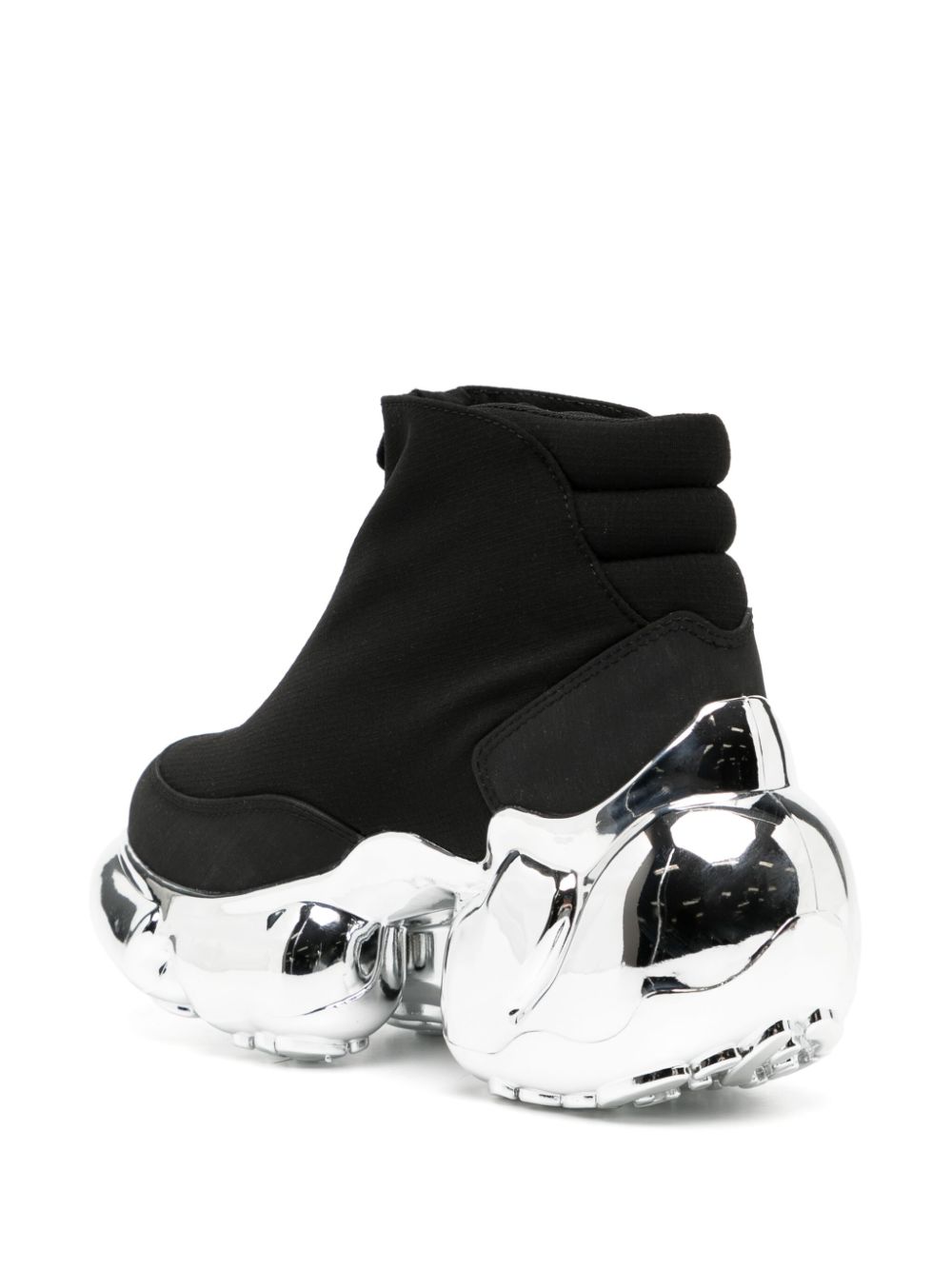 【Grounds】Moopie Weather Chrome(39/25cm) Grounds Moopie Weather Chrome Sneakers - Black | Editorialist