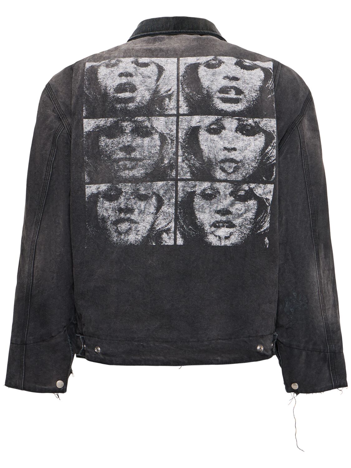 Enfants Riches DéPriméS E.R.D. Distressed Work Jacket In Black