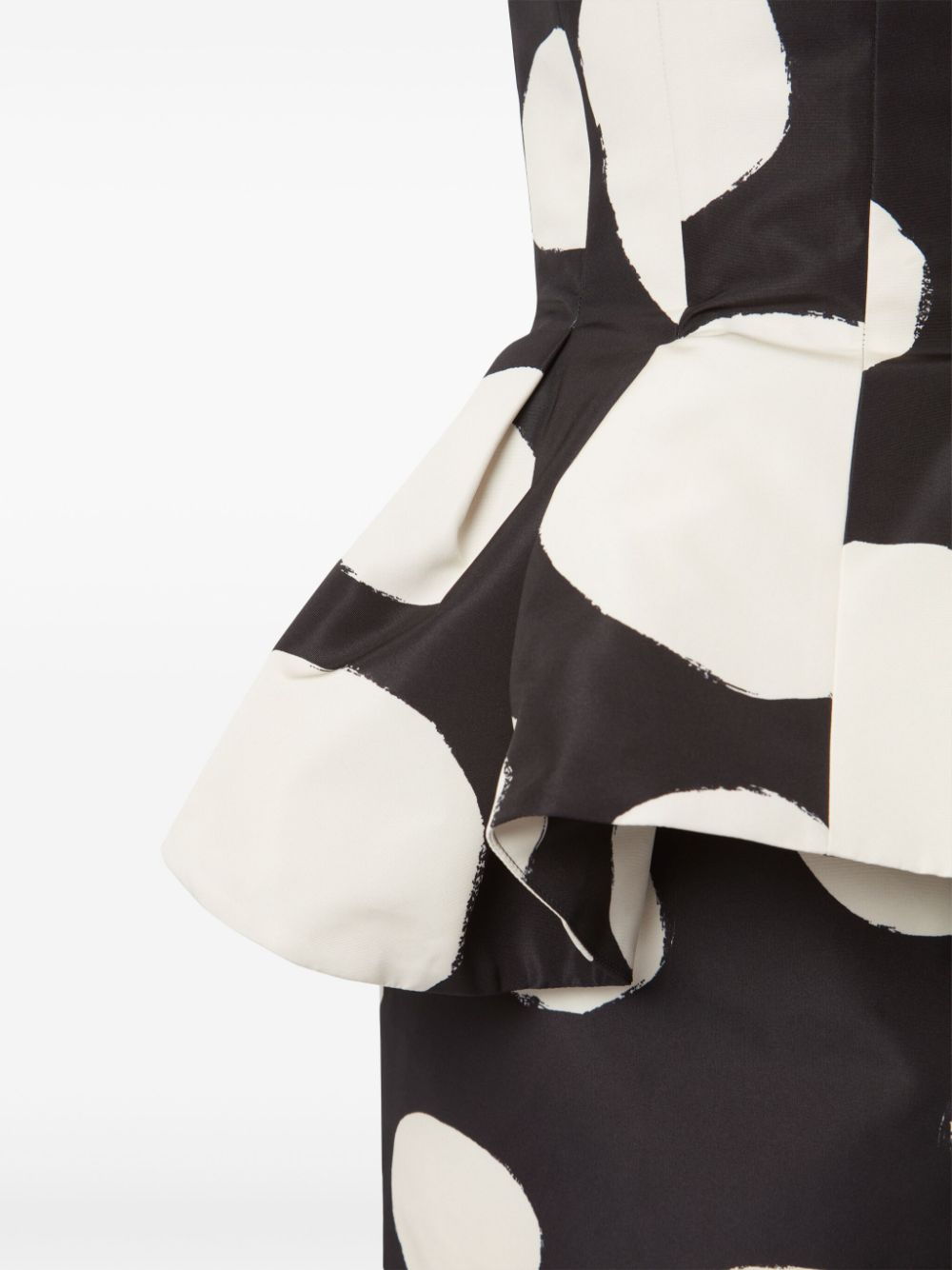 Nina Ricci Taffeta Mini Dress In Black - 52% Off | Editorialist