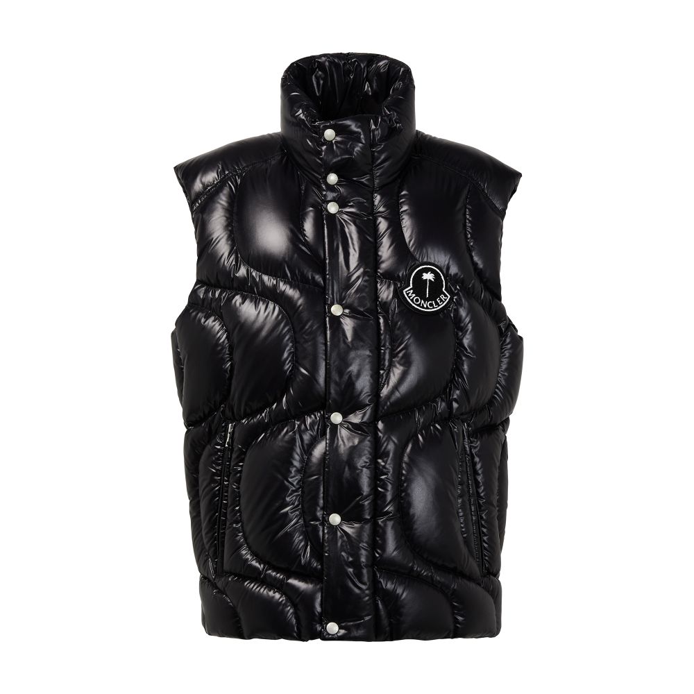 Moncler X Palm Angels Gwenyth Vest - Black | Editorialist