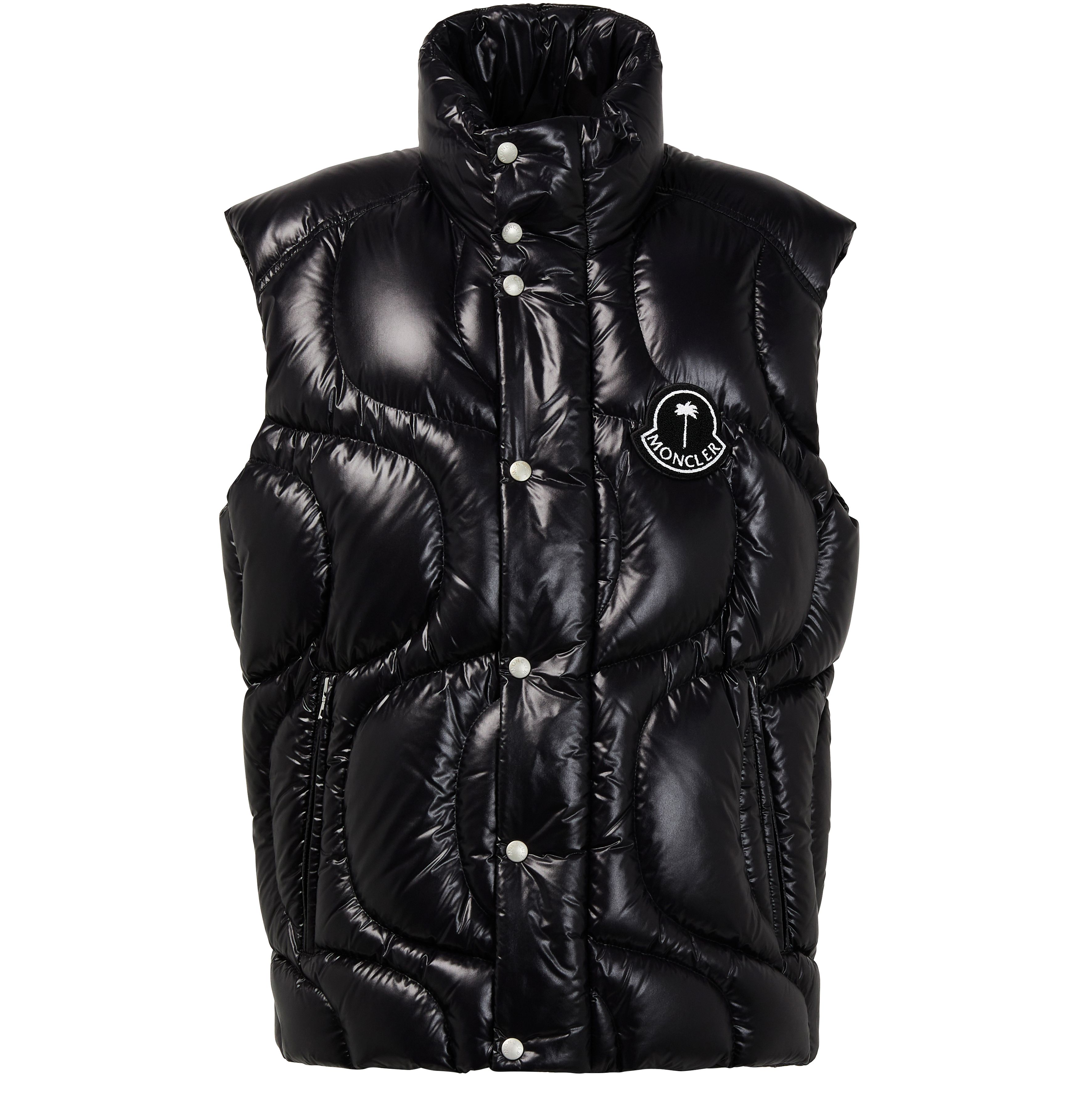 Moncler X Palm Angels Gwenyth Vest - Black | Editorialist