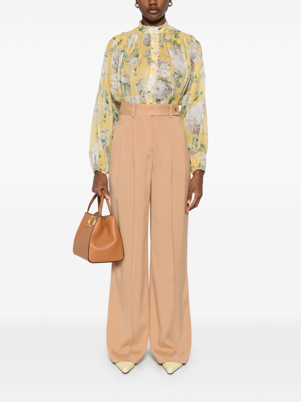 ALBERTA FERRETTI Alberta Ferretti Pleated Trousers