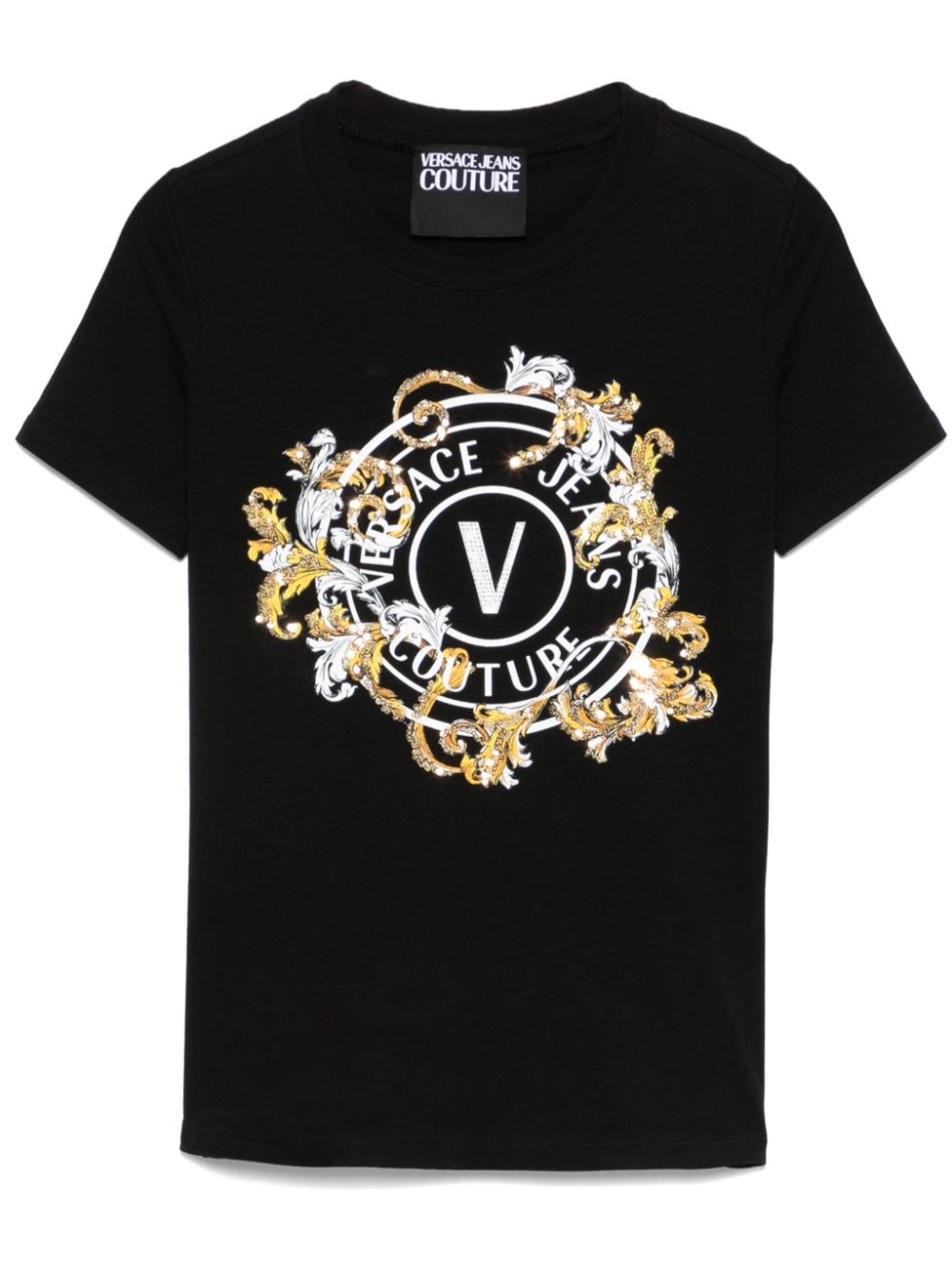 VERSACE Versace Jeans Couture Logo-Print T-Shirt