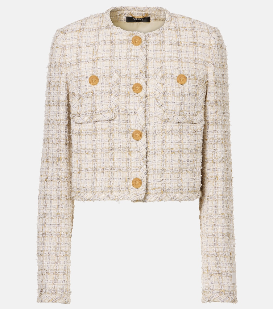 VERSACE Versace Medusa Tweed Jacket