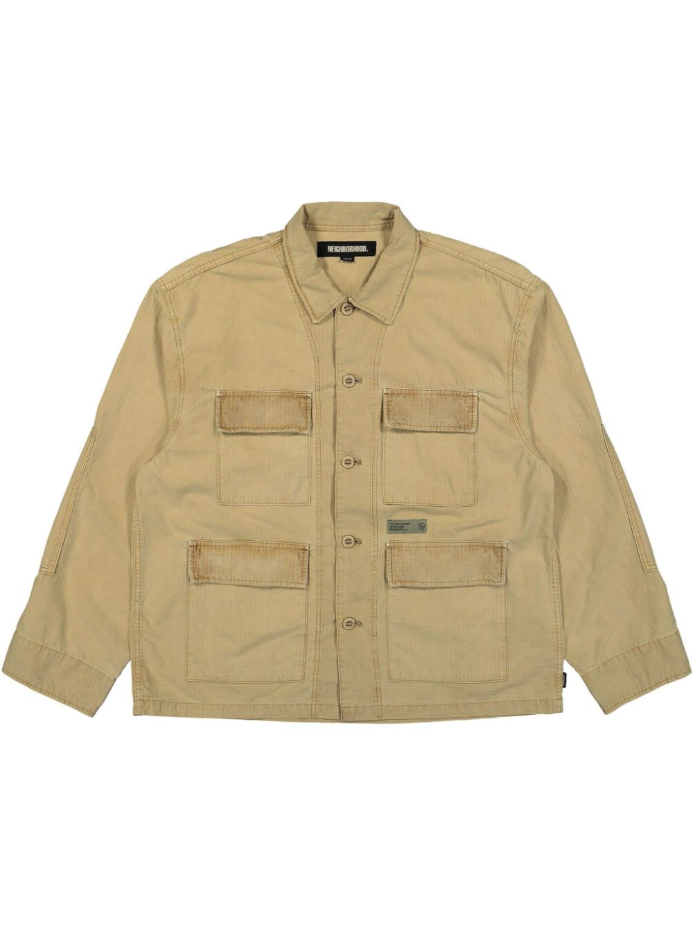 NEIGHBORHOOD Ripstop BDU Shirt Beige　XL Neighborhood Bdu Ripstop Shirt In Neutrals - 71% Off | Editorialist
